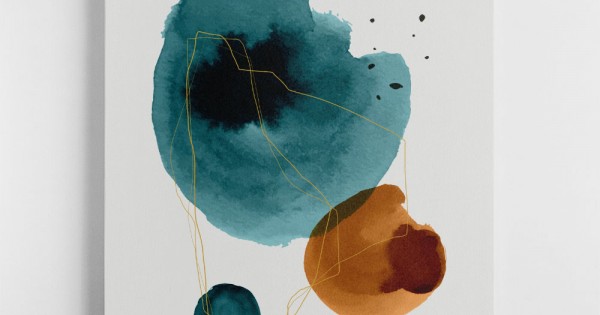 Ink Circles 2 Wall Art