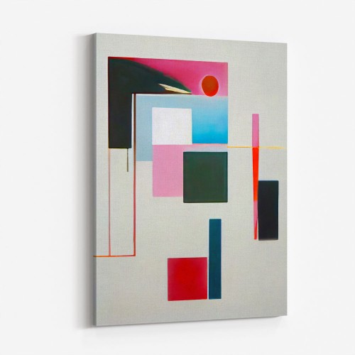 Geometric Shapes Wall Art - Artworks.ae