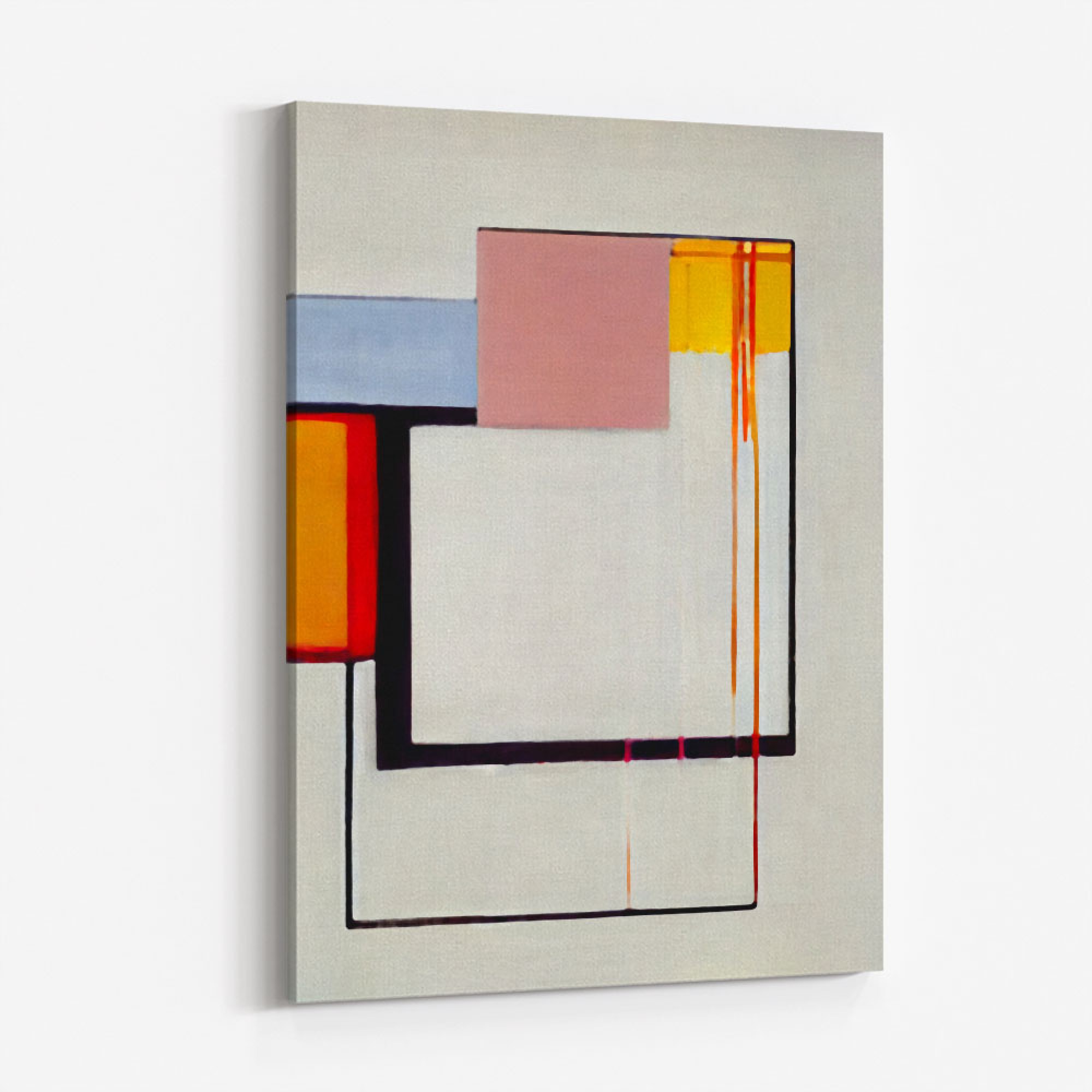 Geometric Abstract Shapes 5 Wall Art