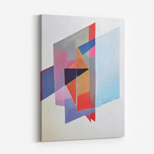 Geometric Shapes Wall Art - Artworks.ae