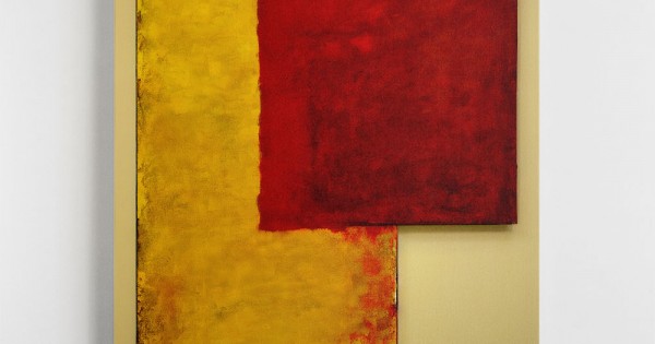 Two Abstract Squares In Rothko Style Wall Art