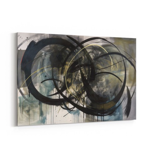 Shop Abstract Shapes Wall Art - Artworks.ae