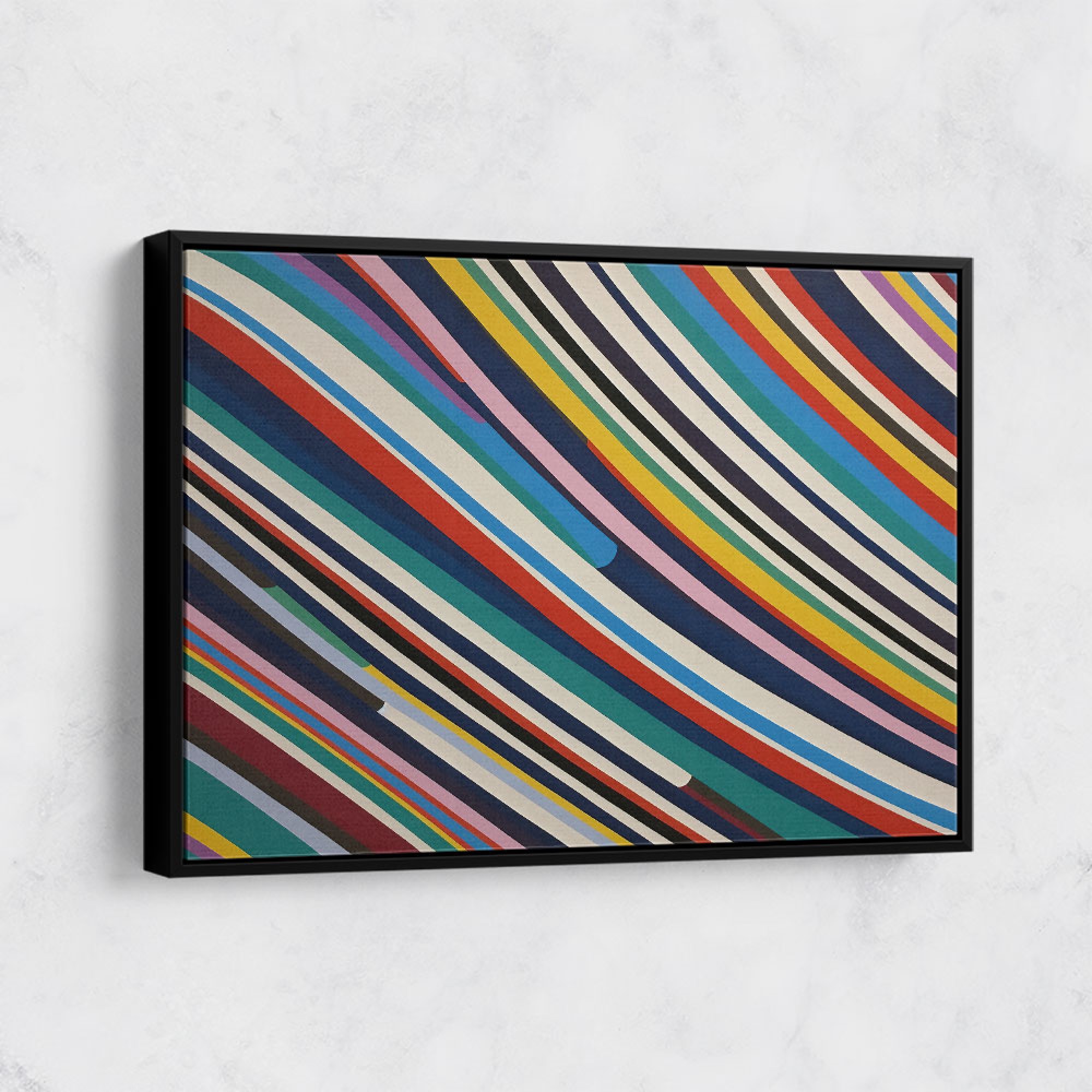 Lateral Lines Wall Art
