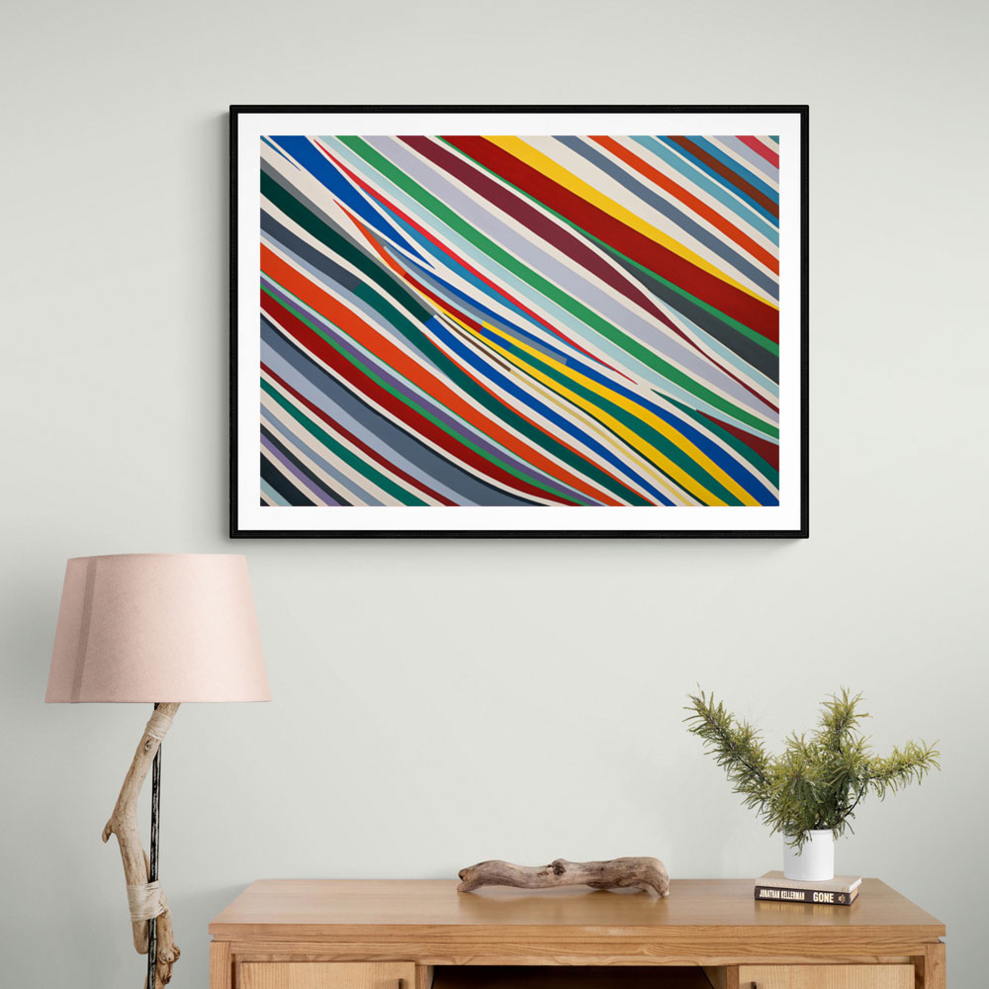 Lateral Lines 2 Wall Art