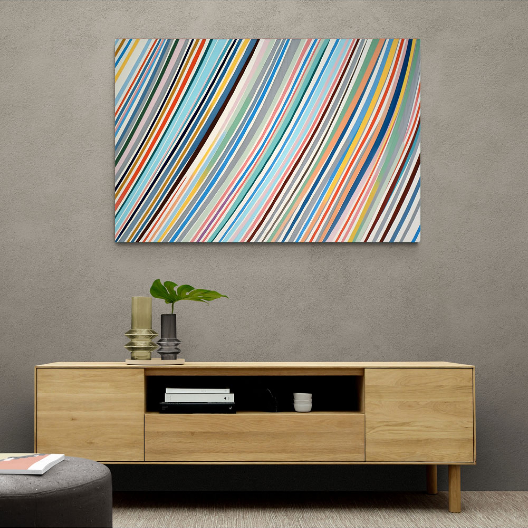 Lateral Lines 3 Wall Art