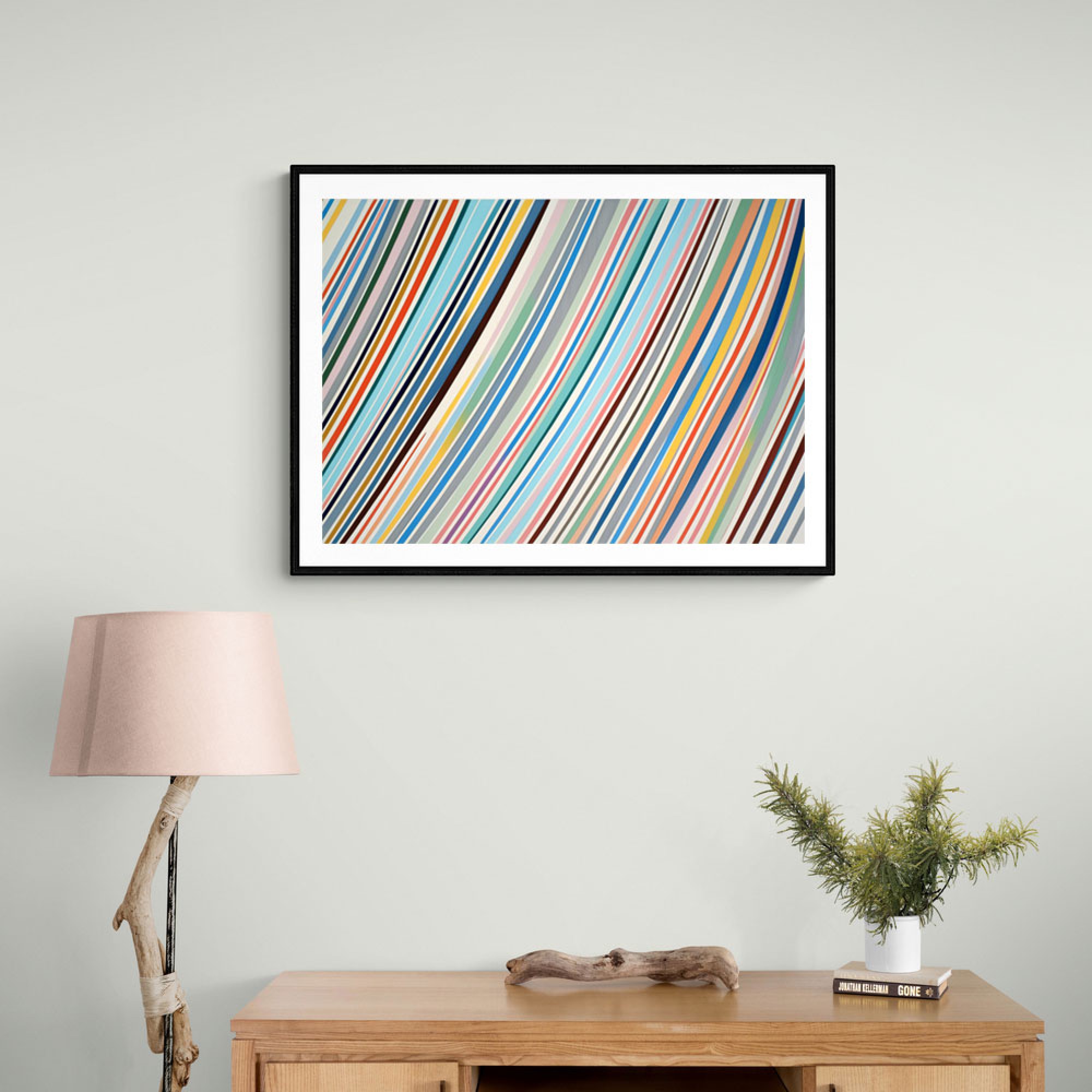 Lateral Lines 3 Wall Art