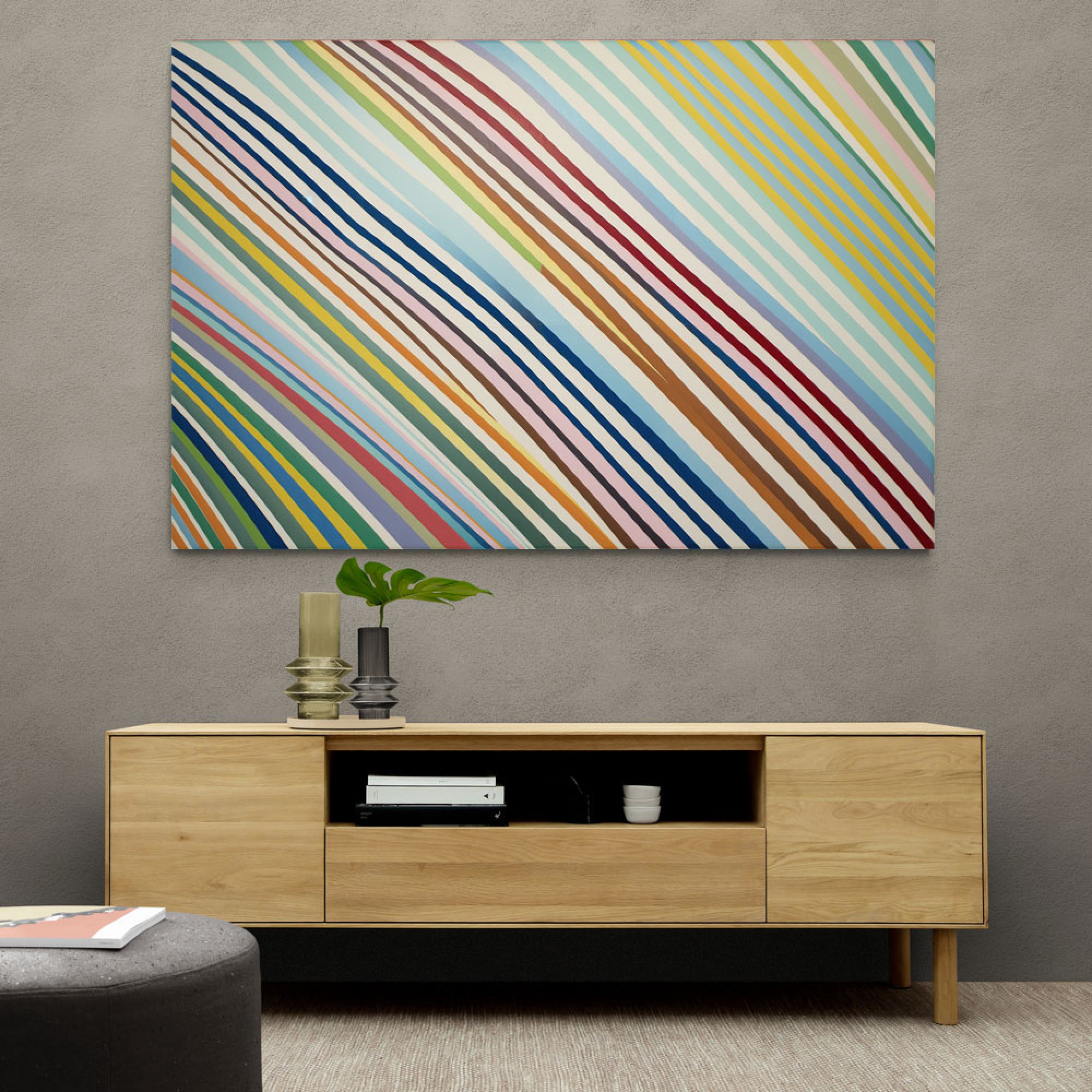 Lateral Lines 4 Wall Art