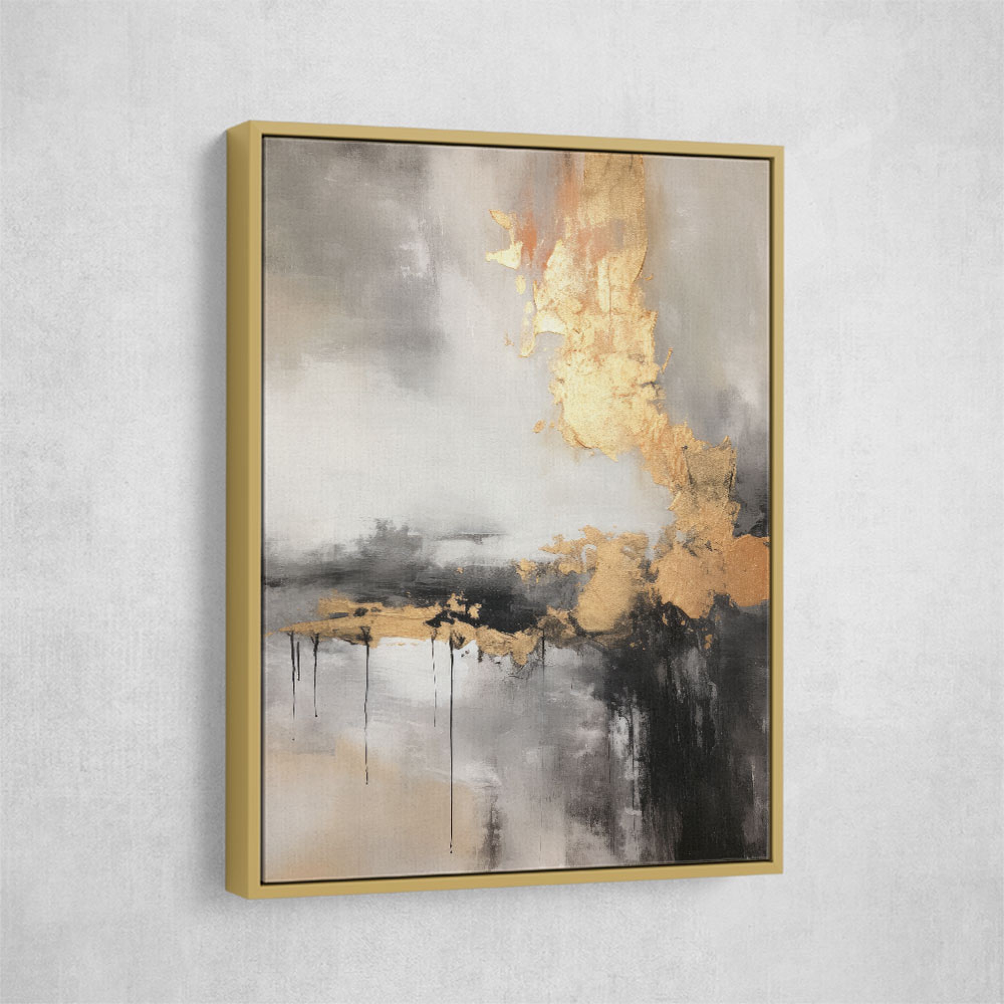 Black Stroke Abstract 12 Wall Art