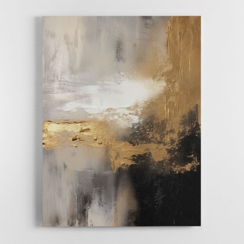 Black Stroke Abstract 13 Wall Art