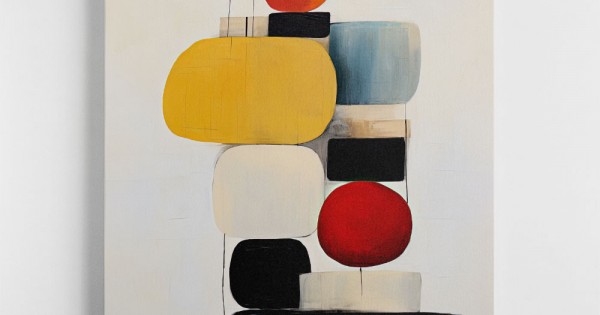 Spheres Abstract Shapes 1 Wall Art