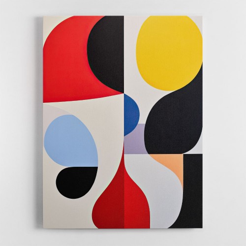 Shop Abstract Shapes Wall Art - Artworks.ae