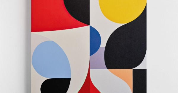 Color Shapes Wall Art