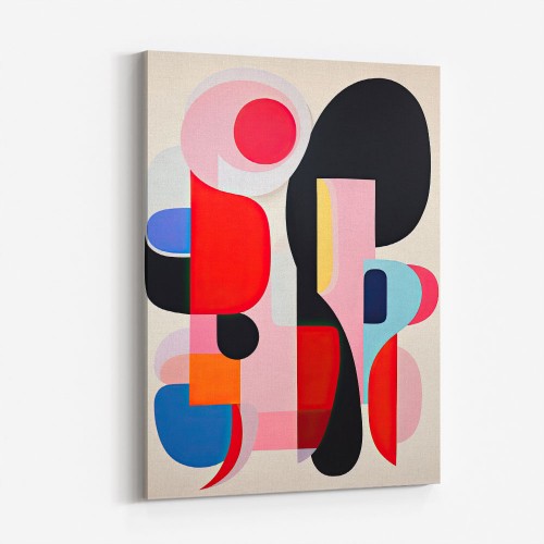 Shop Abstract Shapes Wall Art - Artworks.ae