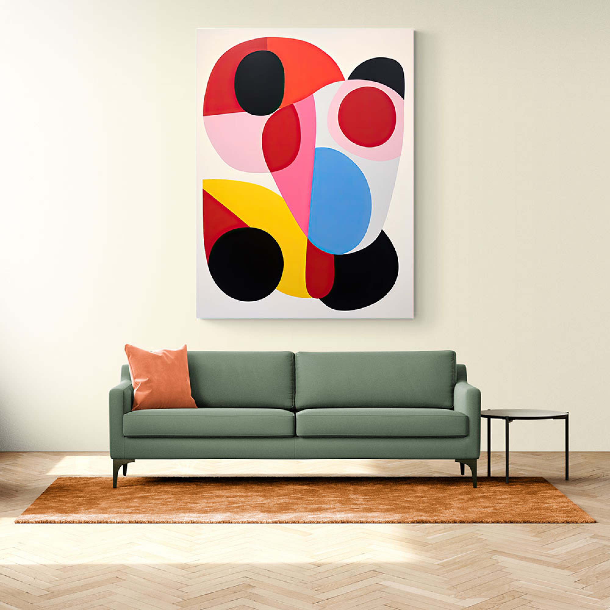 Color Shapes 4 Wall Art