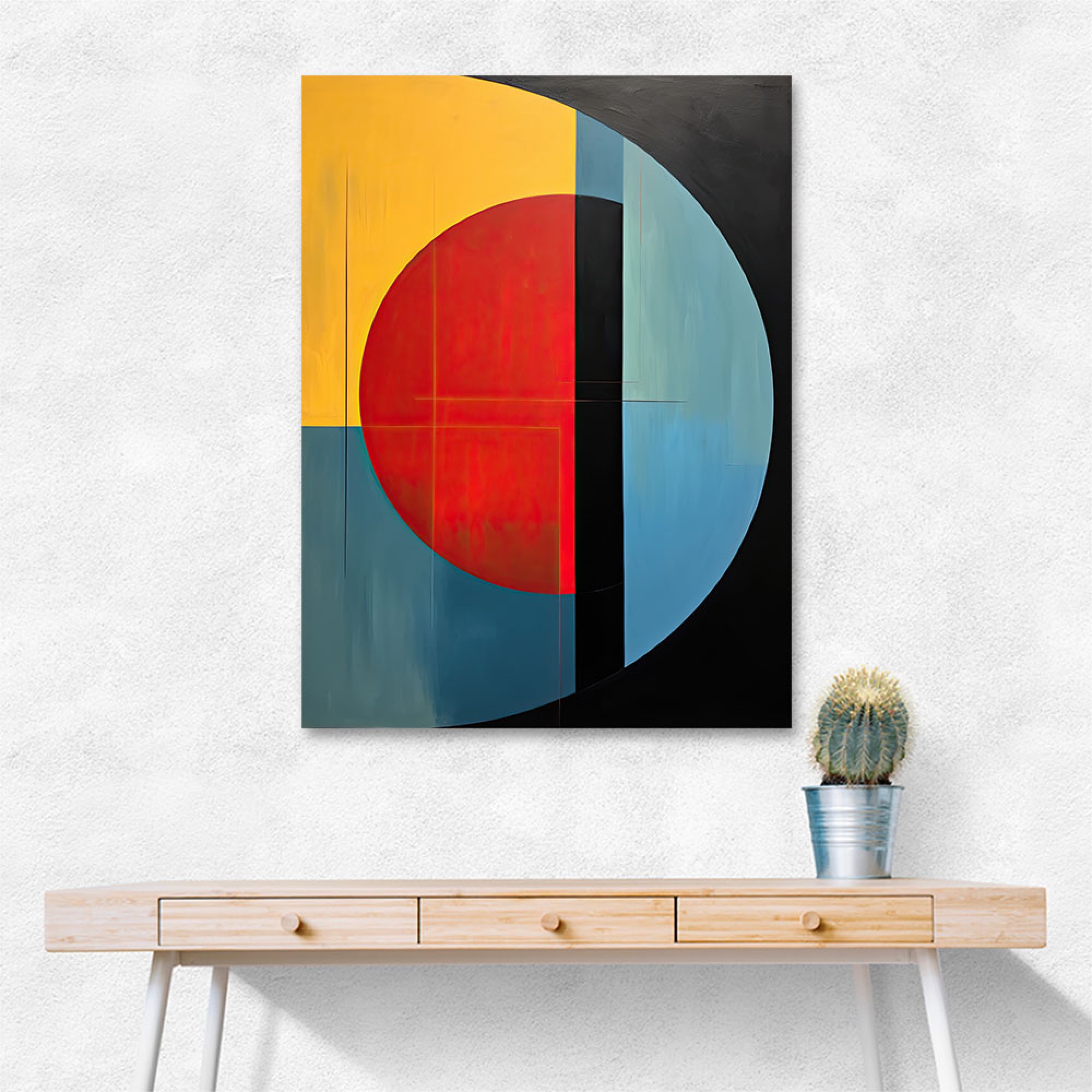 Color Shapes 5 Wall Art