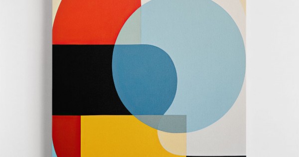 Color Shapes 6 Wall Art