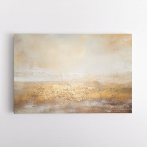 Skyline of Downtown Dubai in a Hockney Style Wall Art