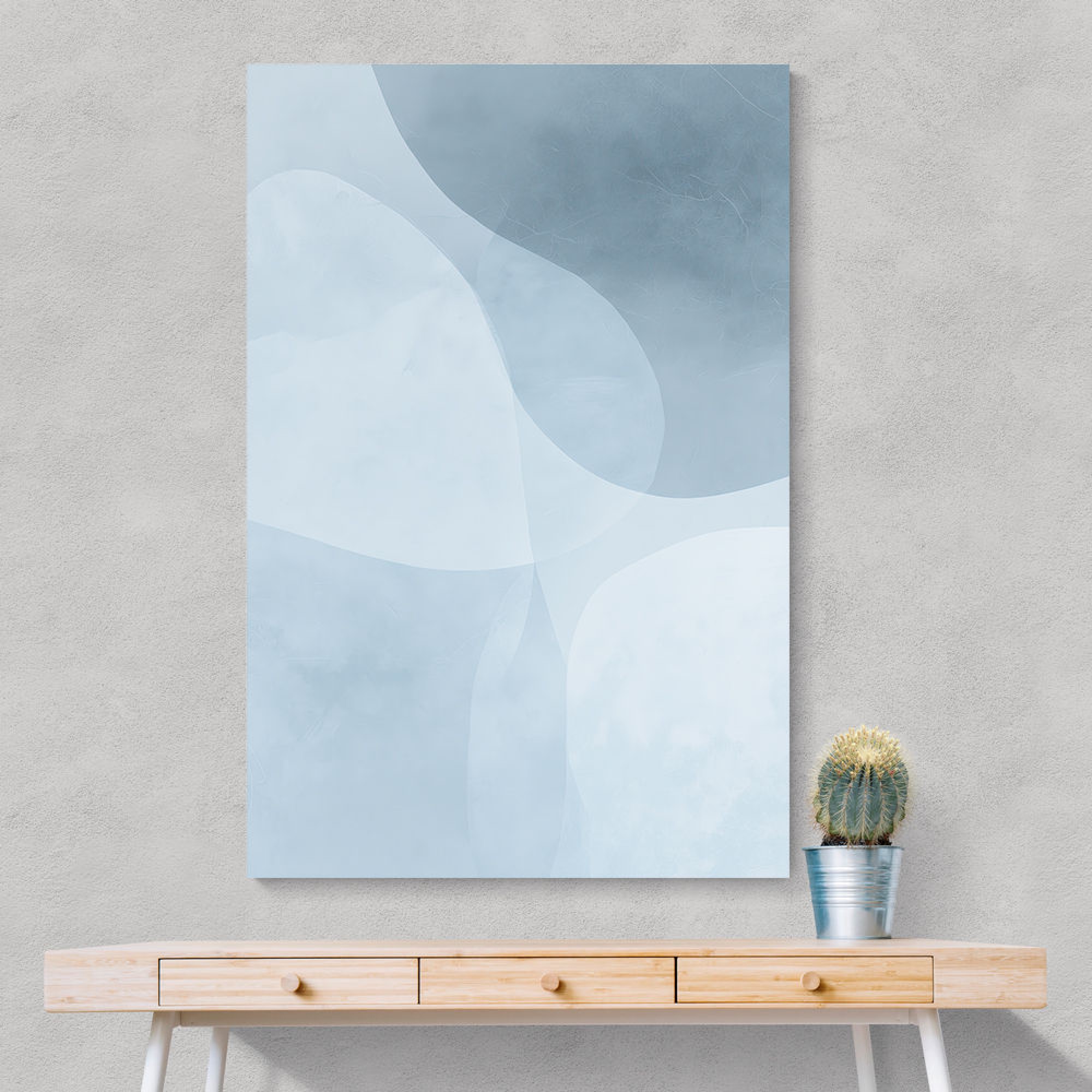 Minimalist Abstract Art With Soft-Edged Organic Shapes 53 – Modern ...