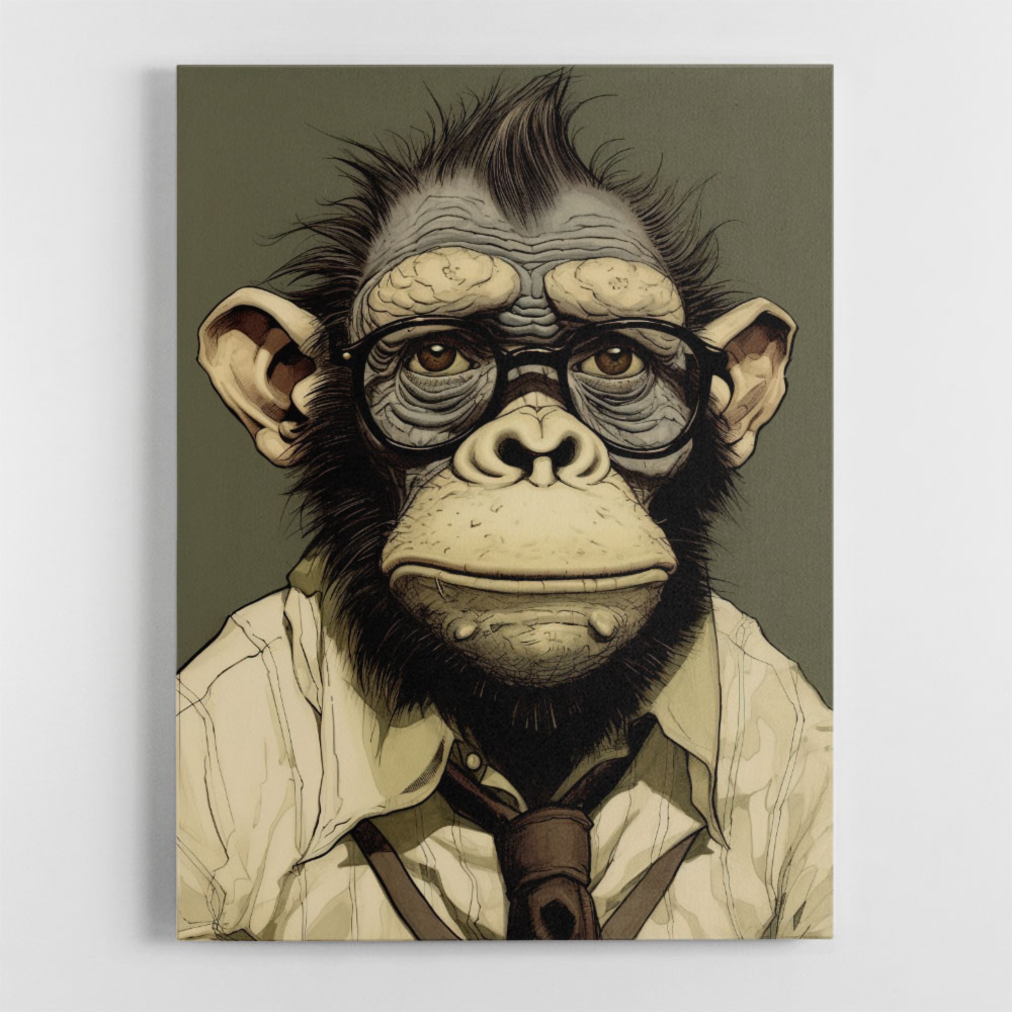 Gorilla Glasses Wall Art