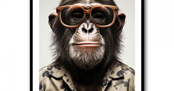 Cool Chimp Wall Art