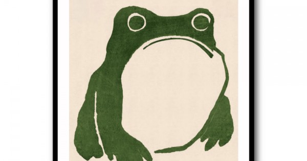 Matsumoto Hoji Frog 1 Wall Art