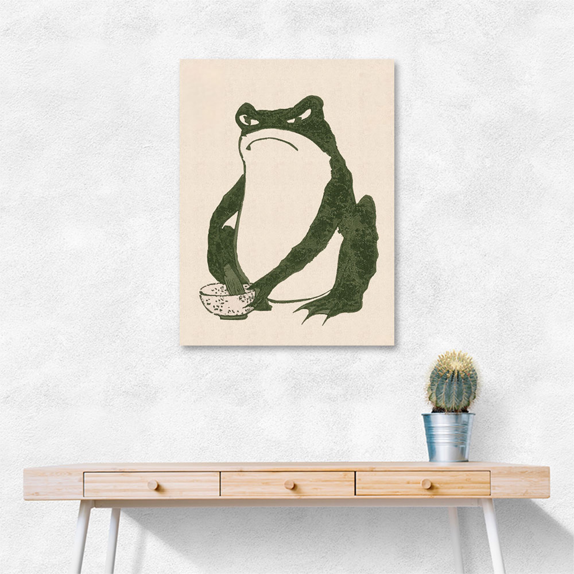 Matsumoto Hoji Frog 2 Wall Art