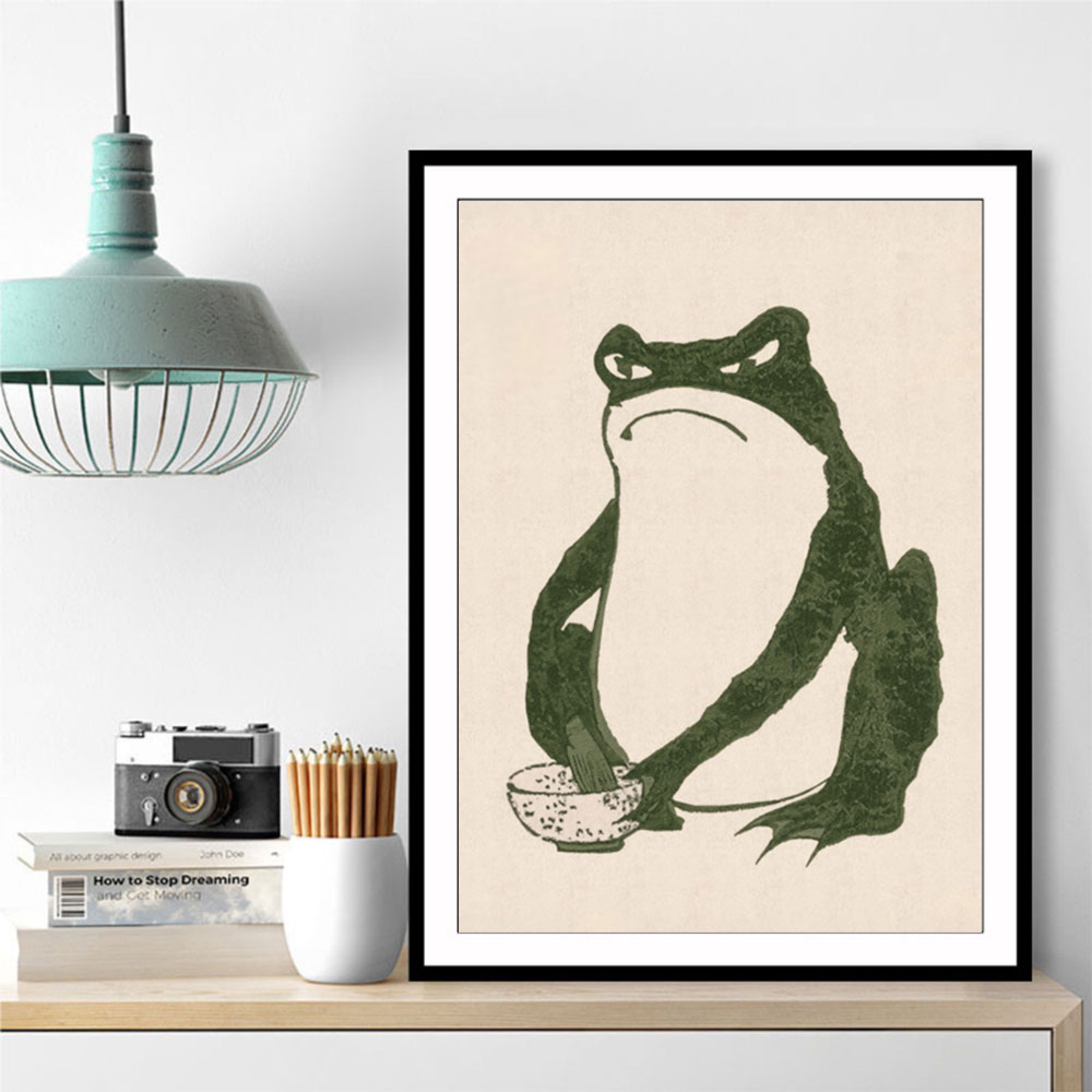 Matsumoto Hoji Frog 2 Wall Art