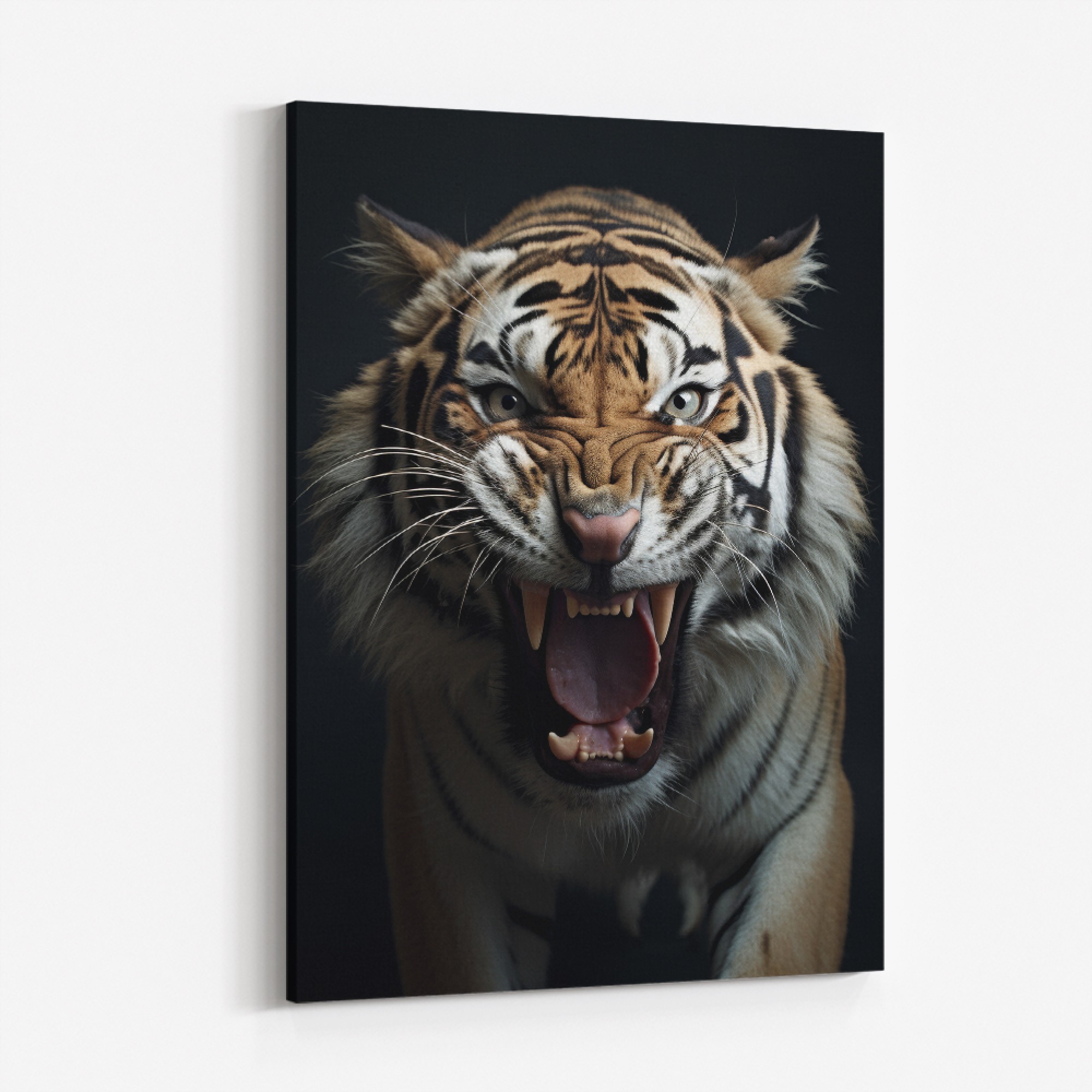 Angry Tiger Wall Art