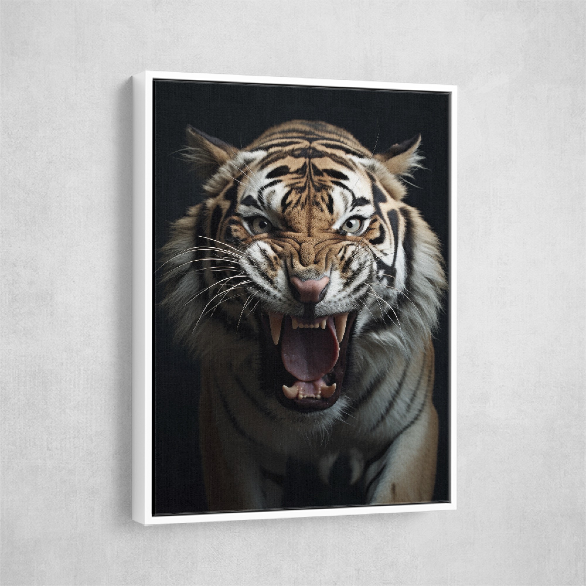 Angry Tiger Wall Art