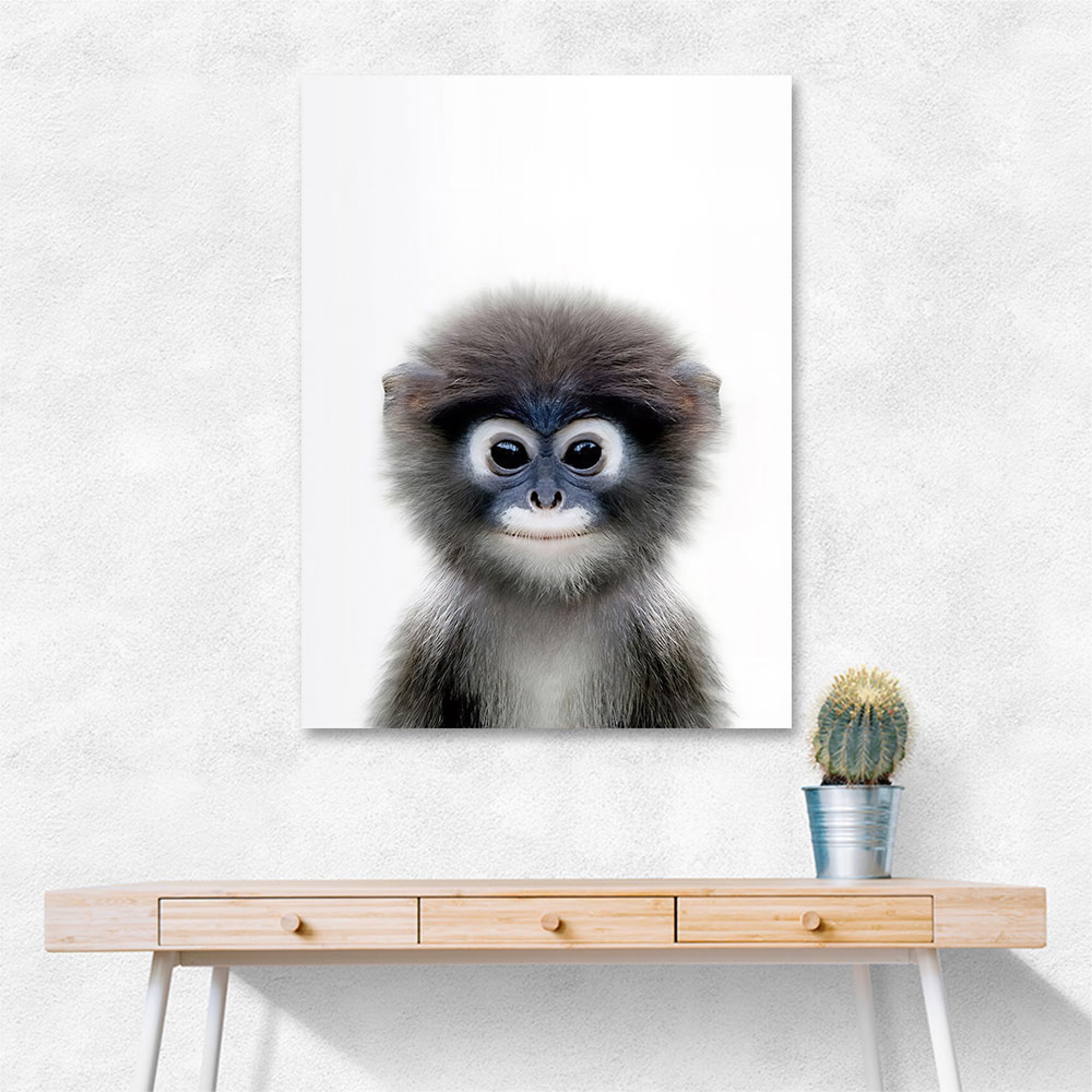 Baby Monkey Wall Art