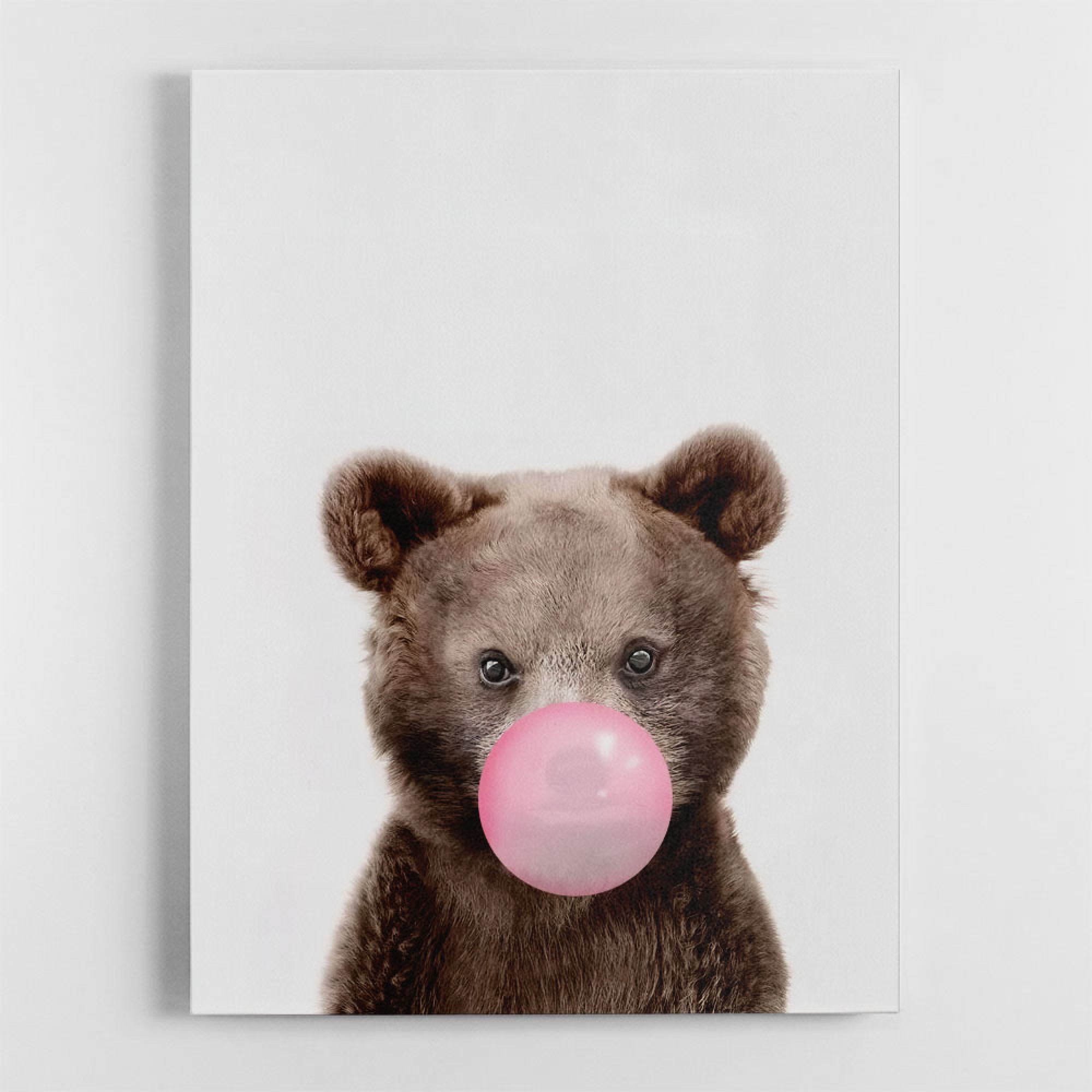Bear Bubble Gum Wall Art