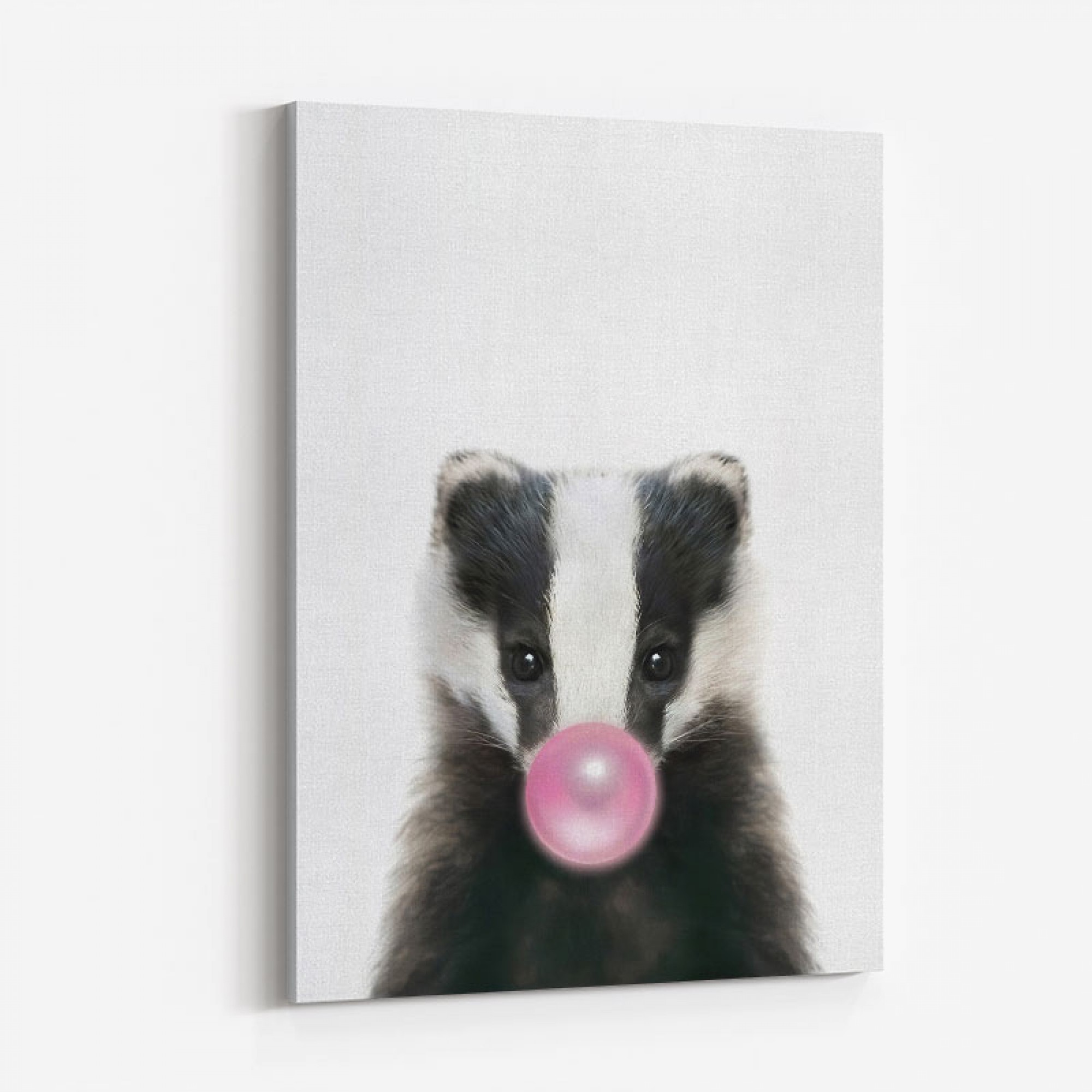 Badger Bubble Gum Wall Art