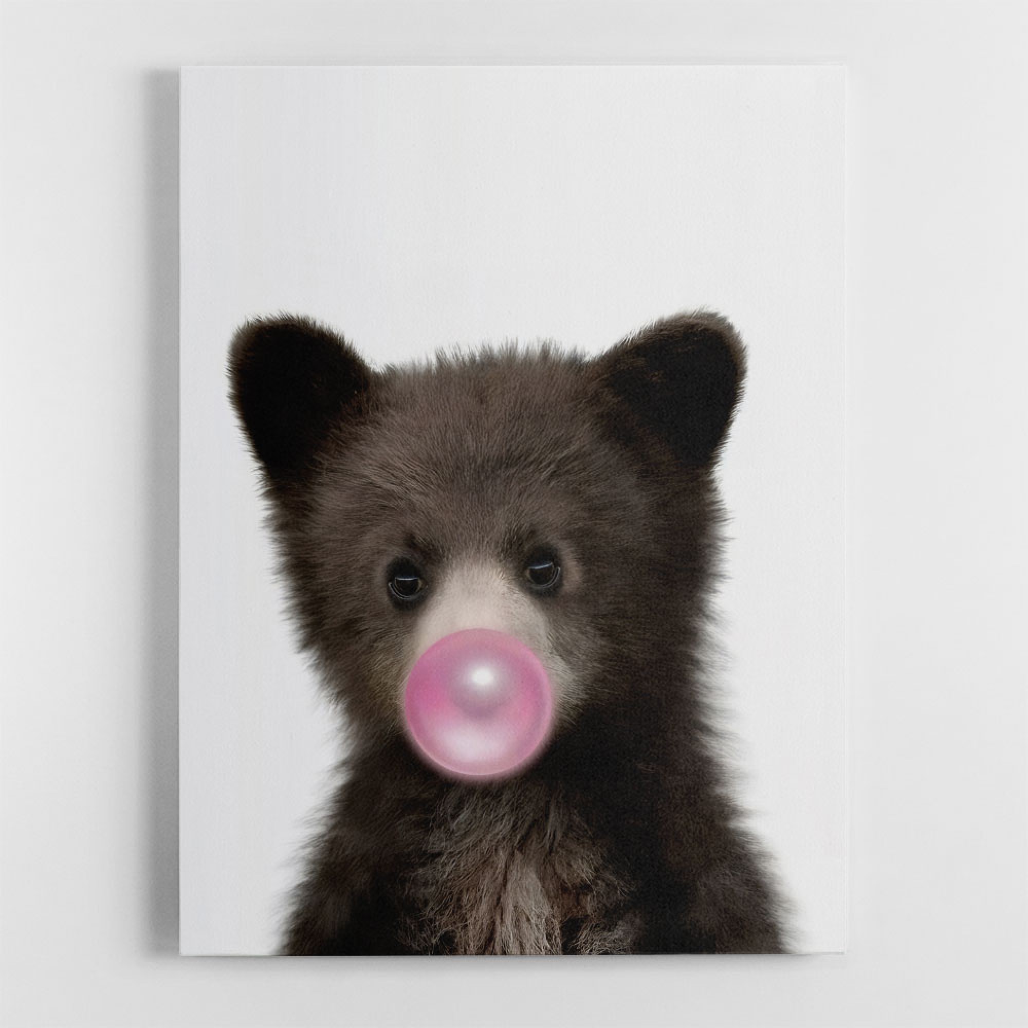 Bear Bubble Gum Wall Art