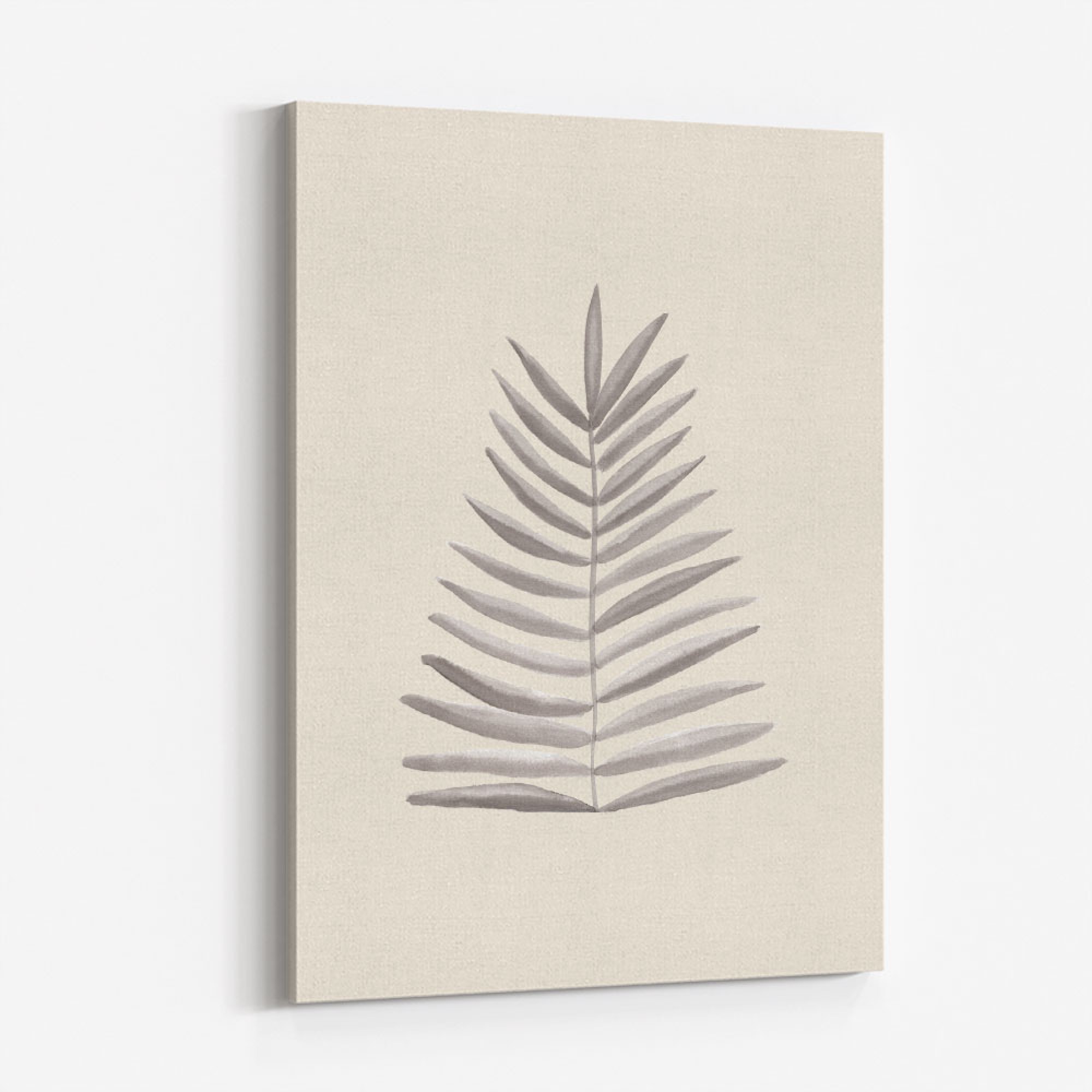Palm Leaf Ink Wall Art