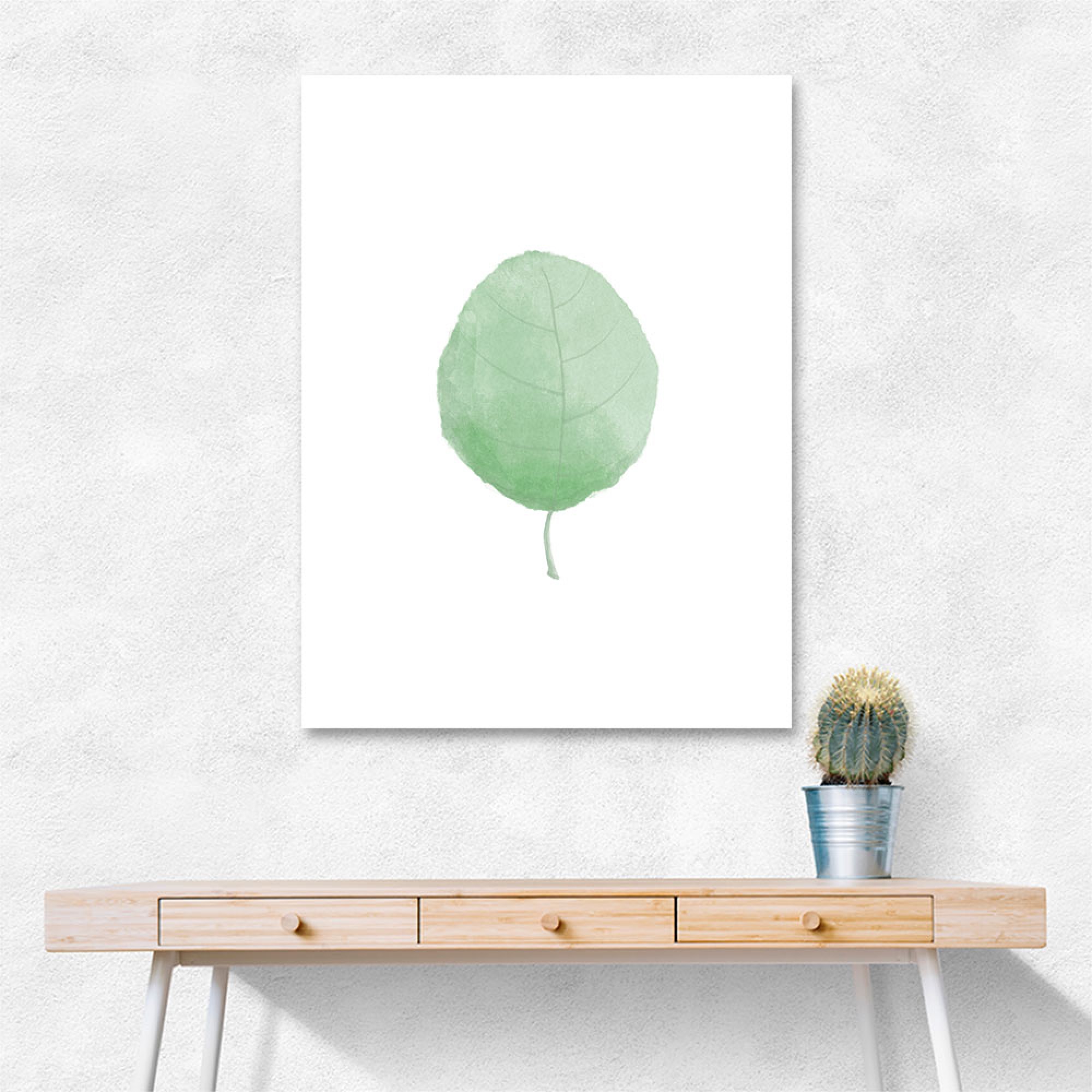 Single Leaf Wall Art