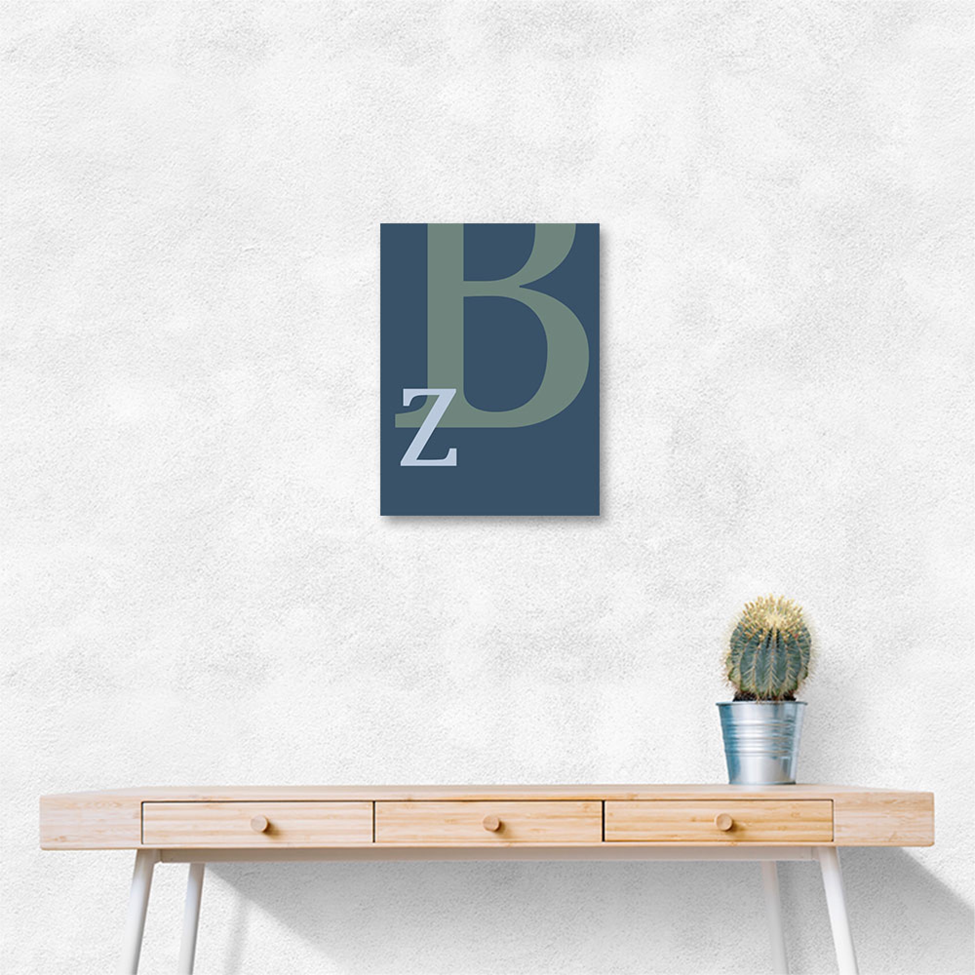 Letter B Wall Art