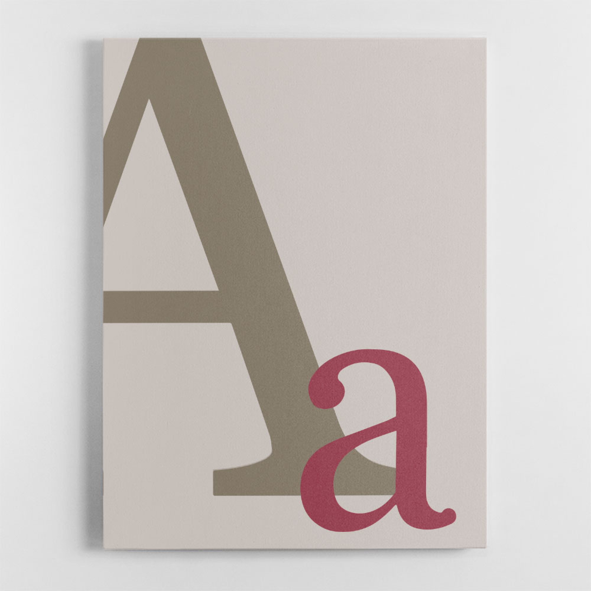Letter A Wall Art