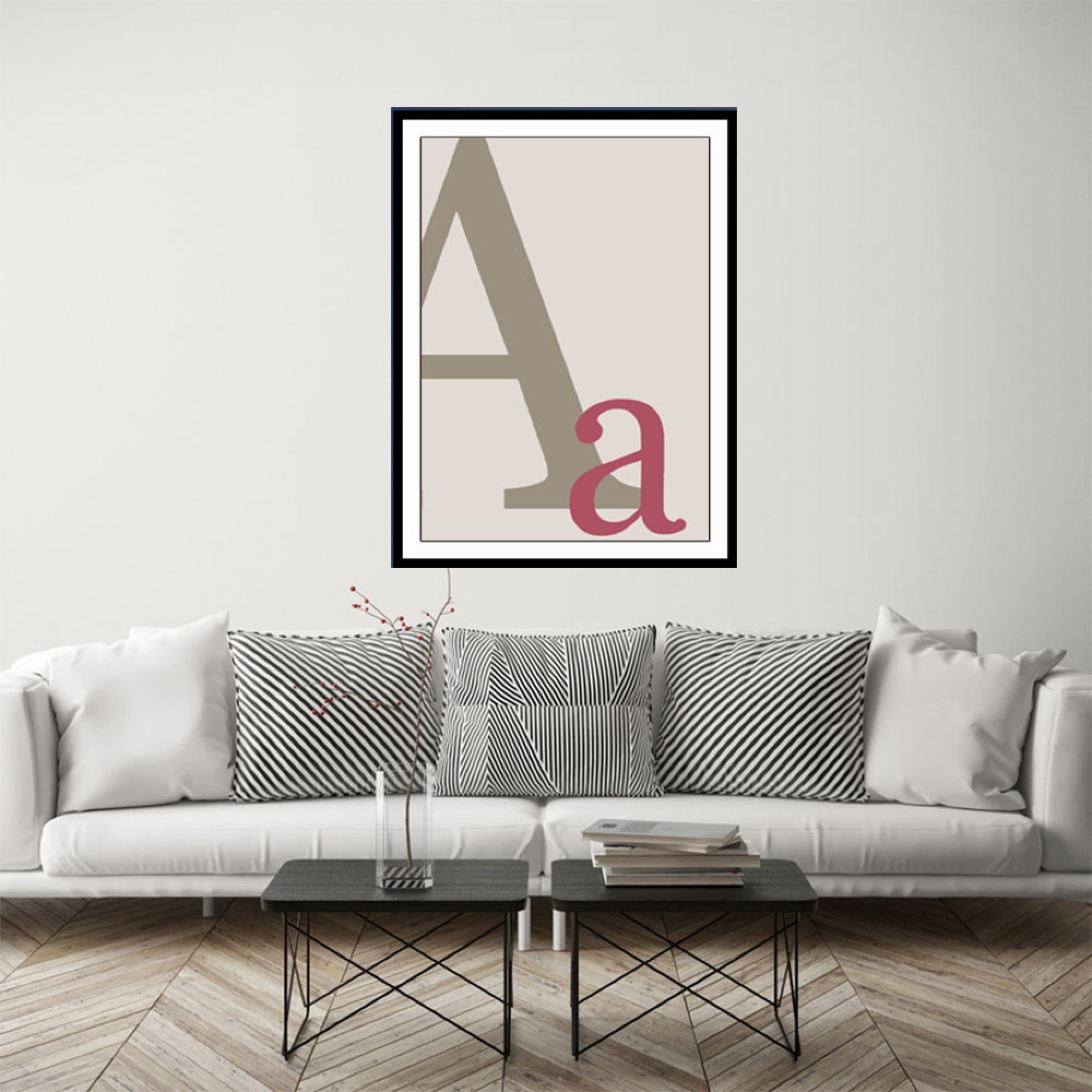 Letter A Wall Art