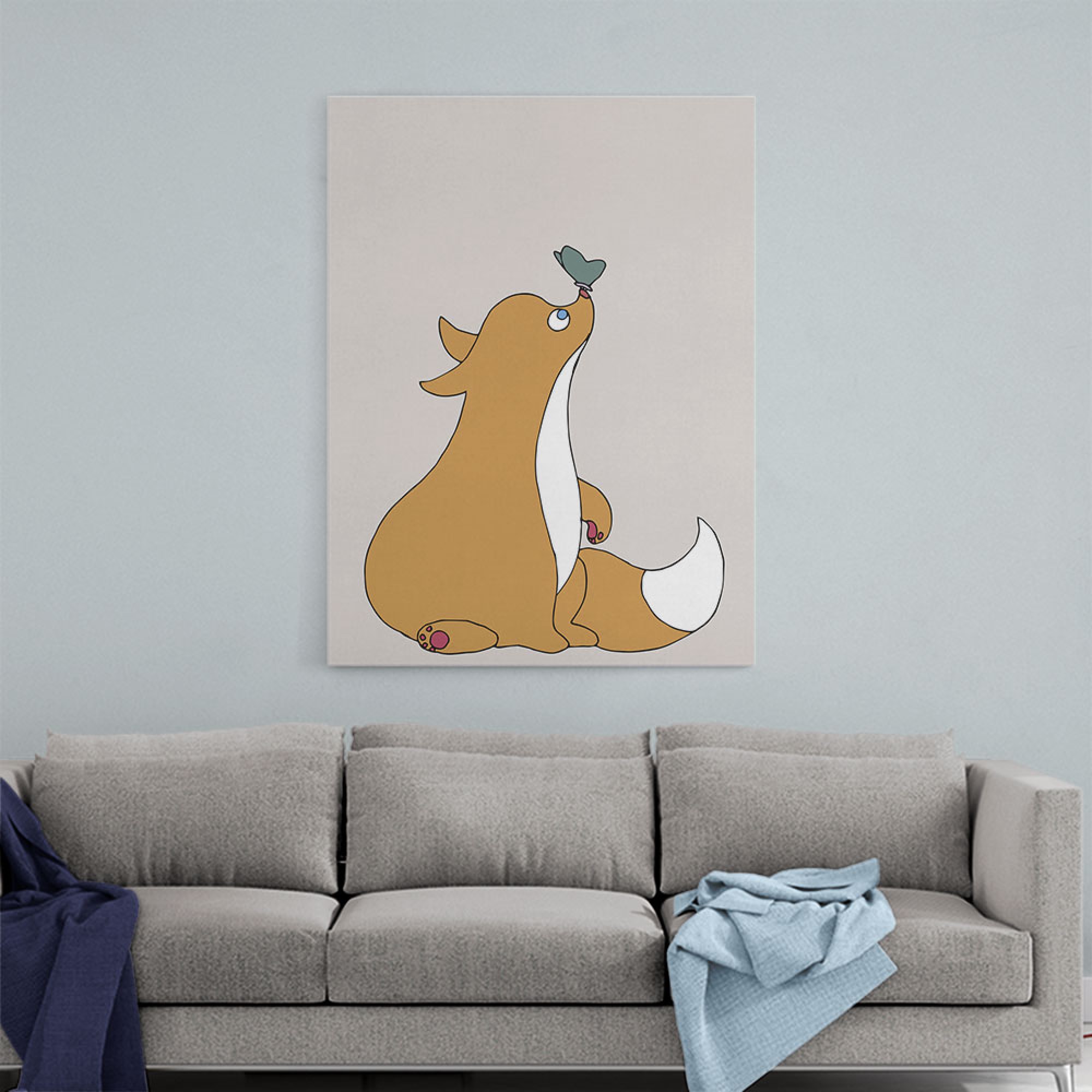 The Fox Wall Art