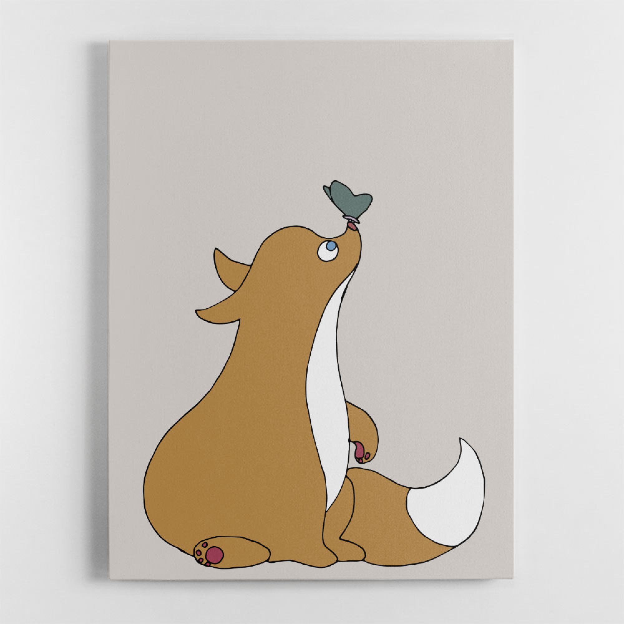 The Fox Wall Art