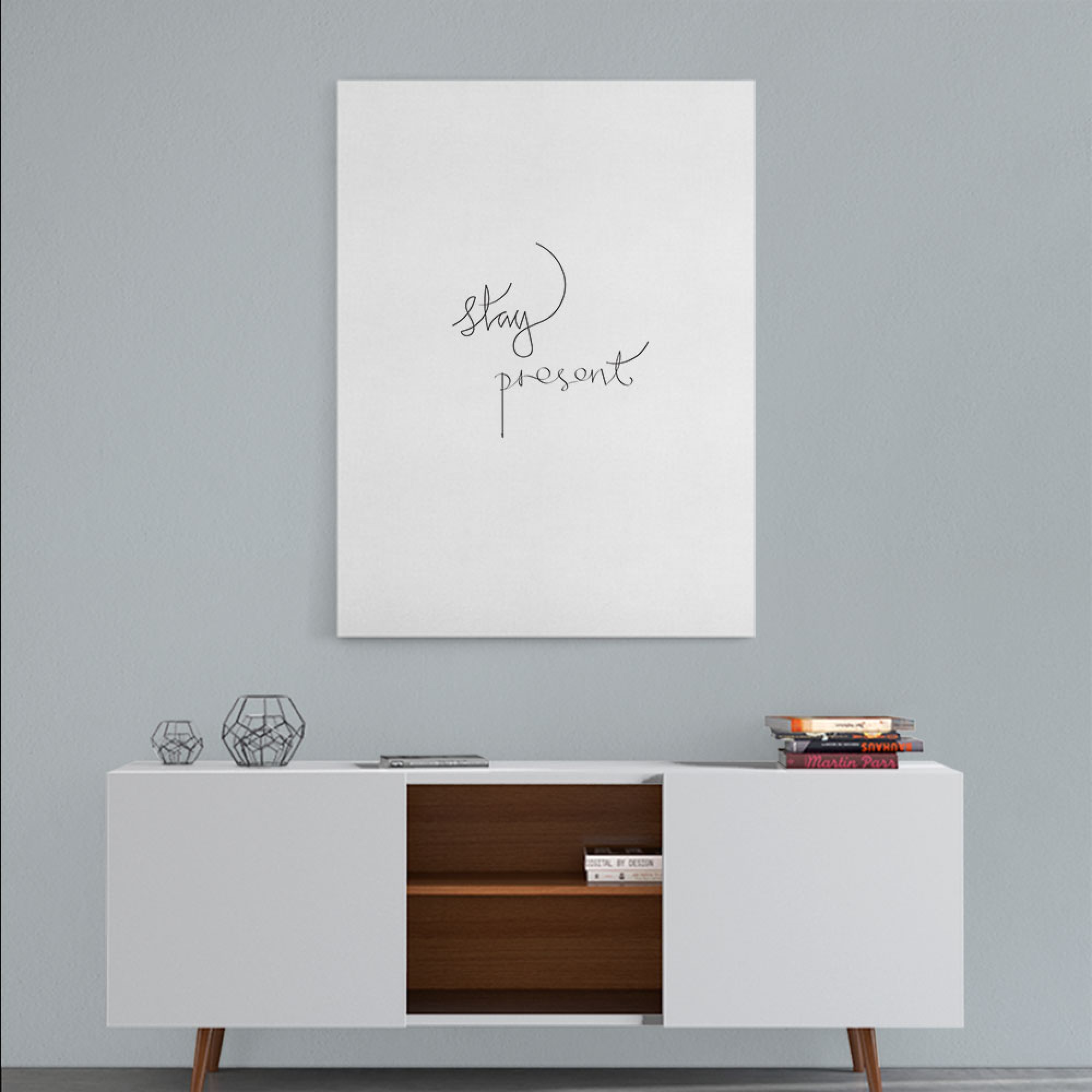 Stay Present Wall Art