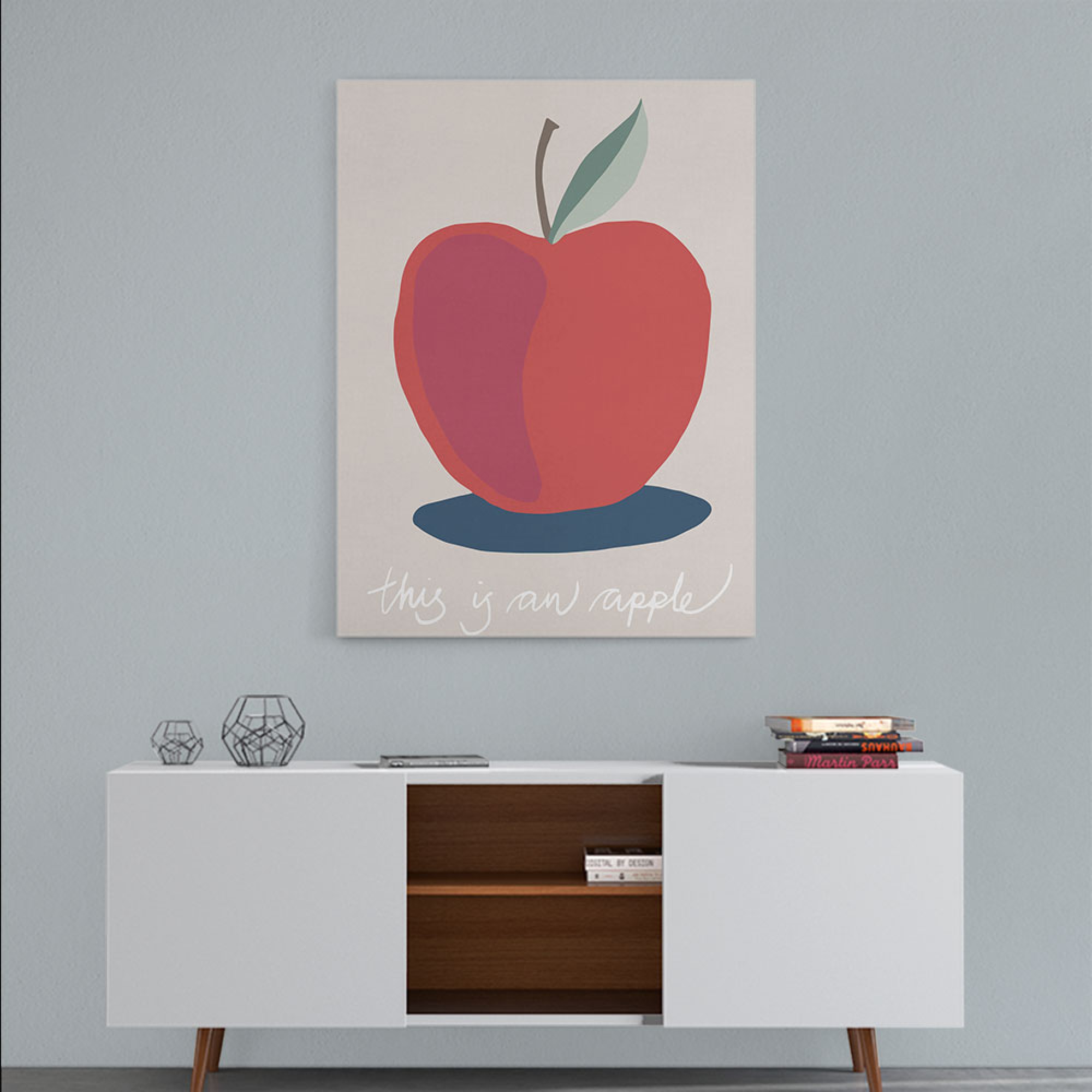 This is an Apple Wall Art