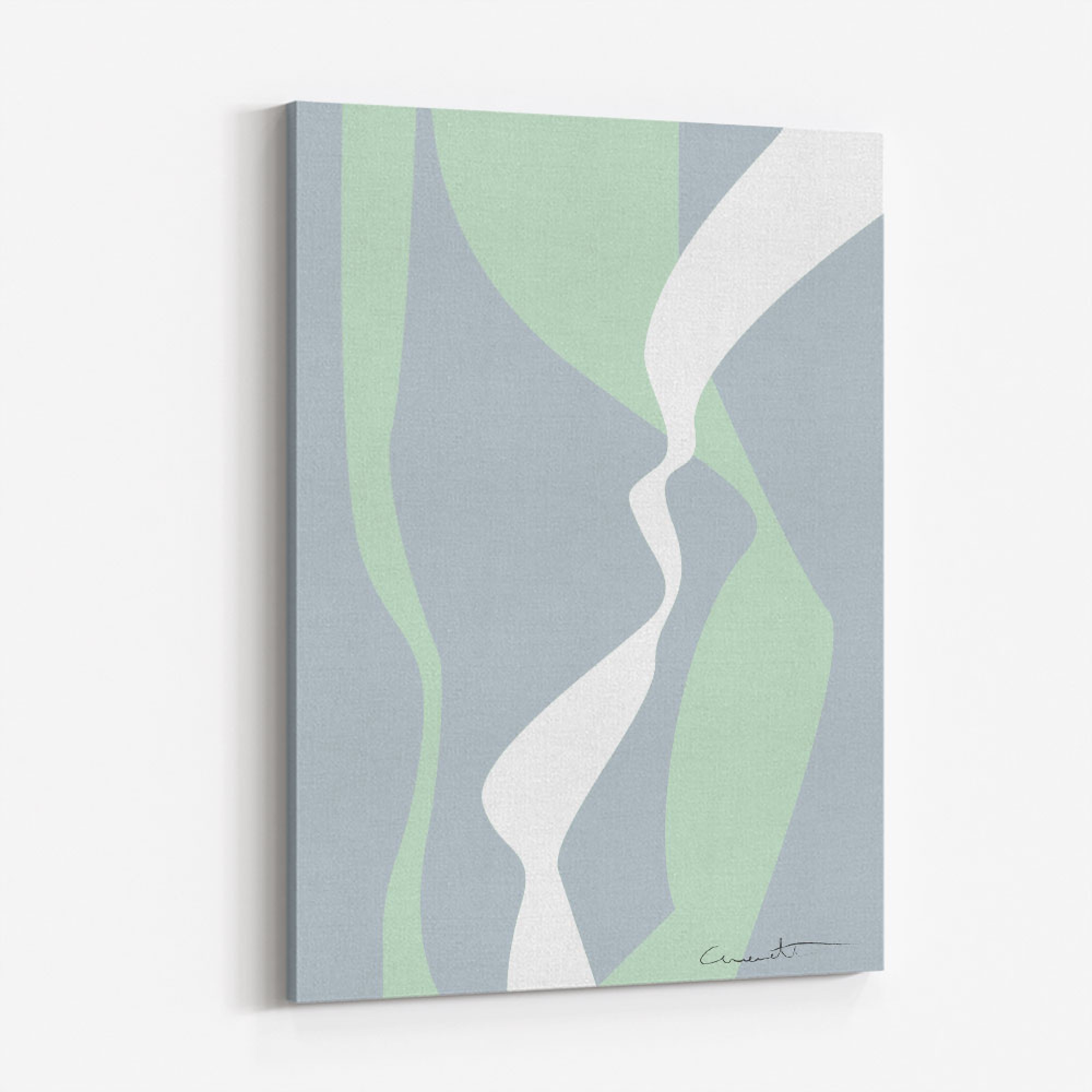 Wavy Tracks Wall Art