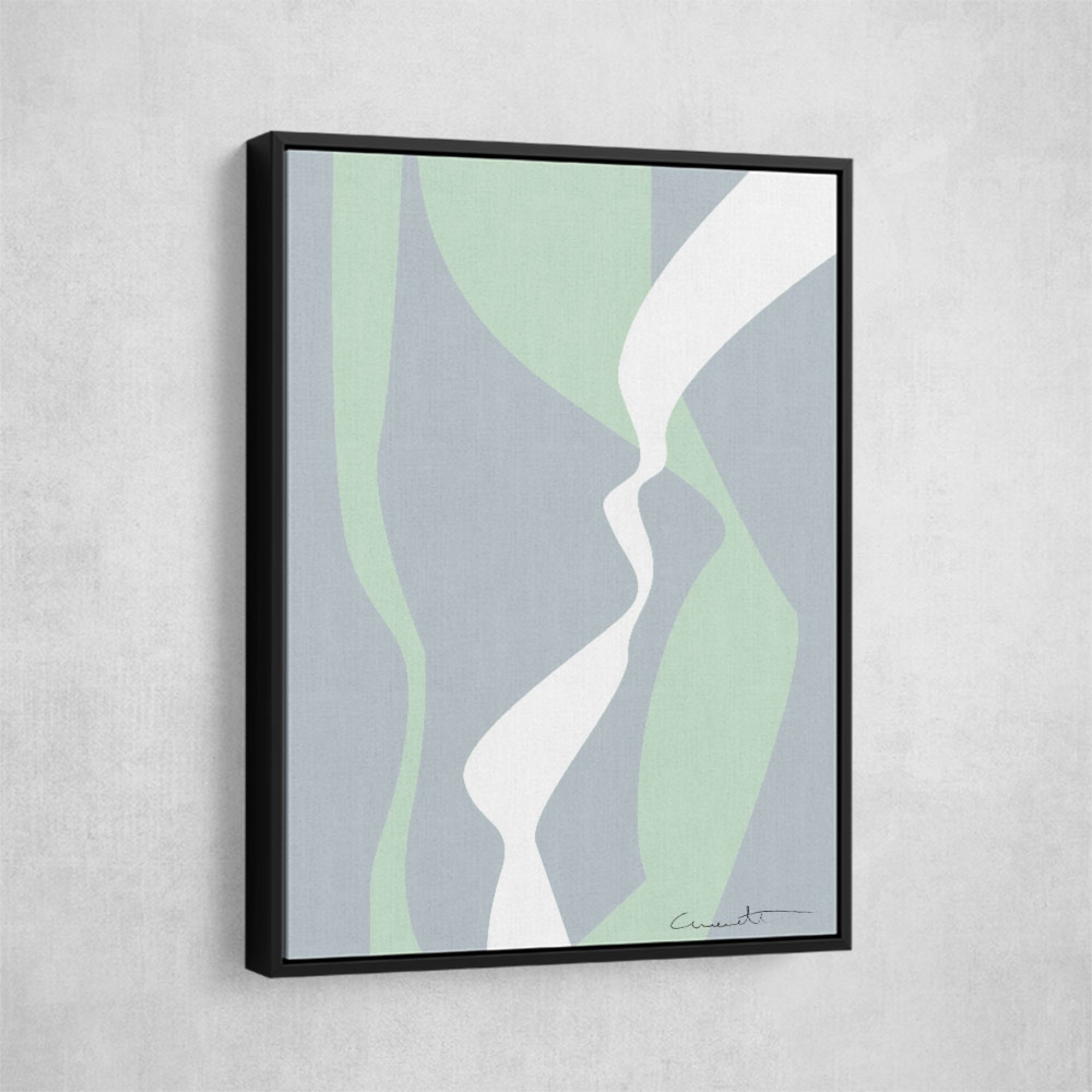 Wavy Tracks Wall Art