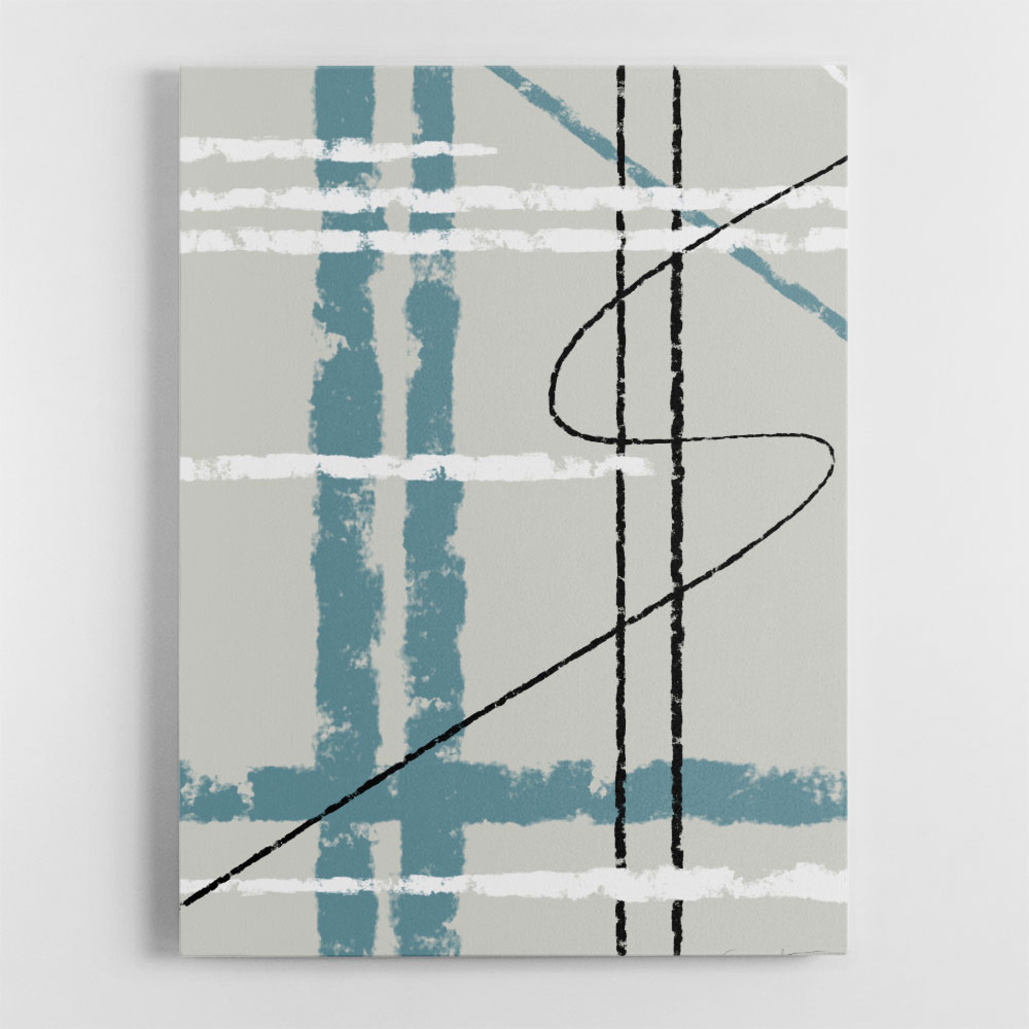 Messy Lines Wall Art