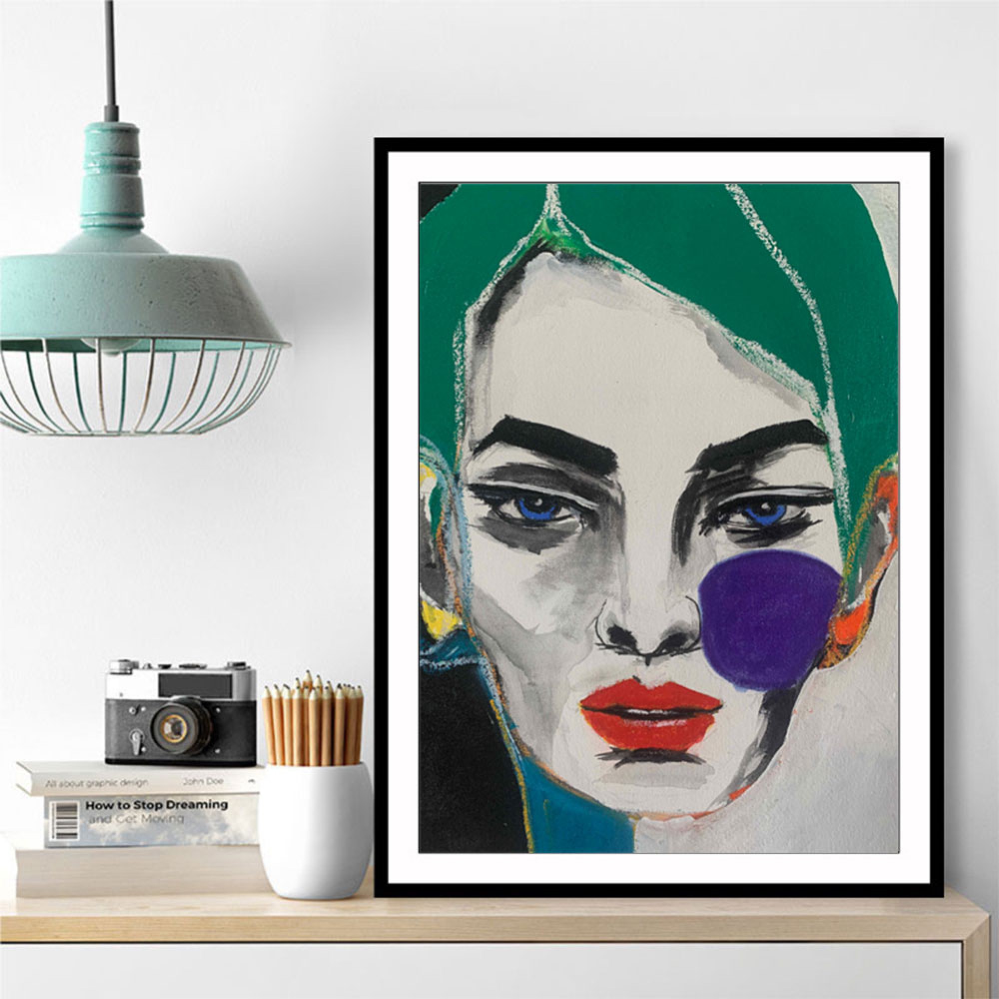 Emily Blunt Wall Art