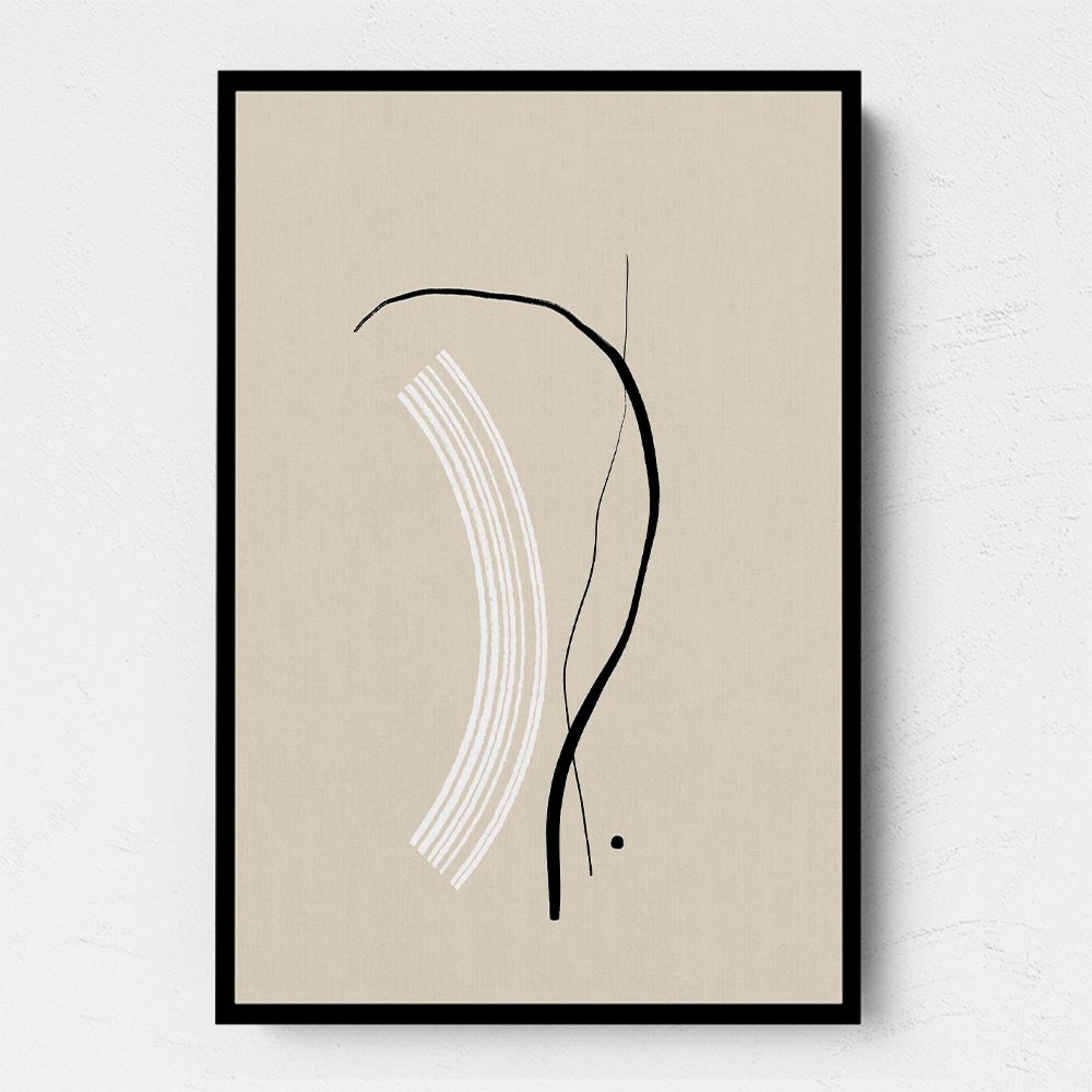 Composition of Lines - The First Wall Art