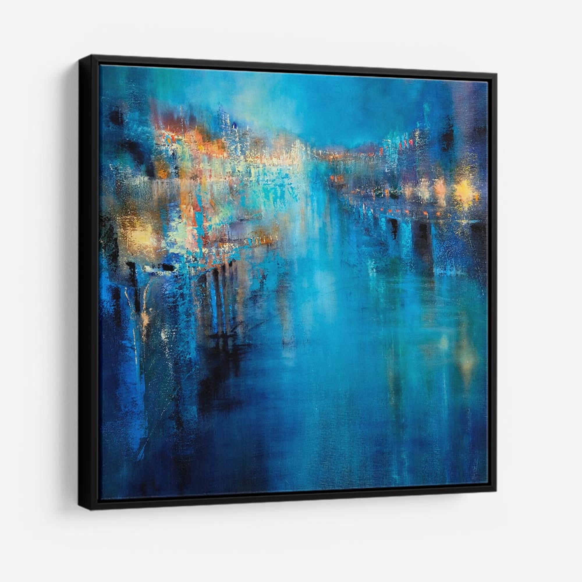 Flood of Lights Abstract Wall Art