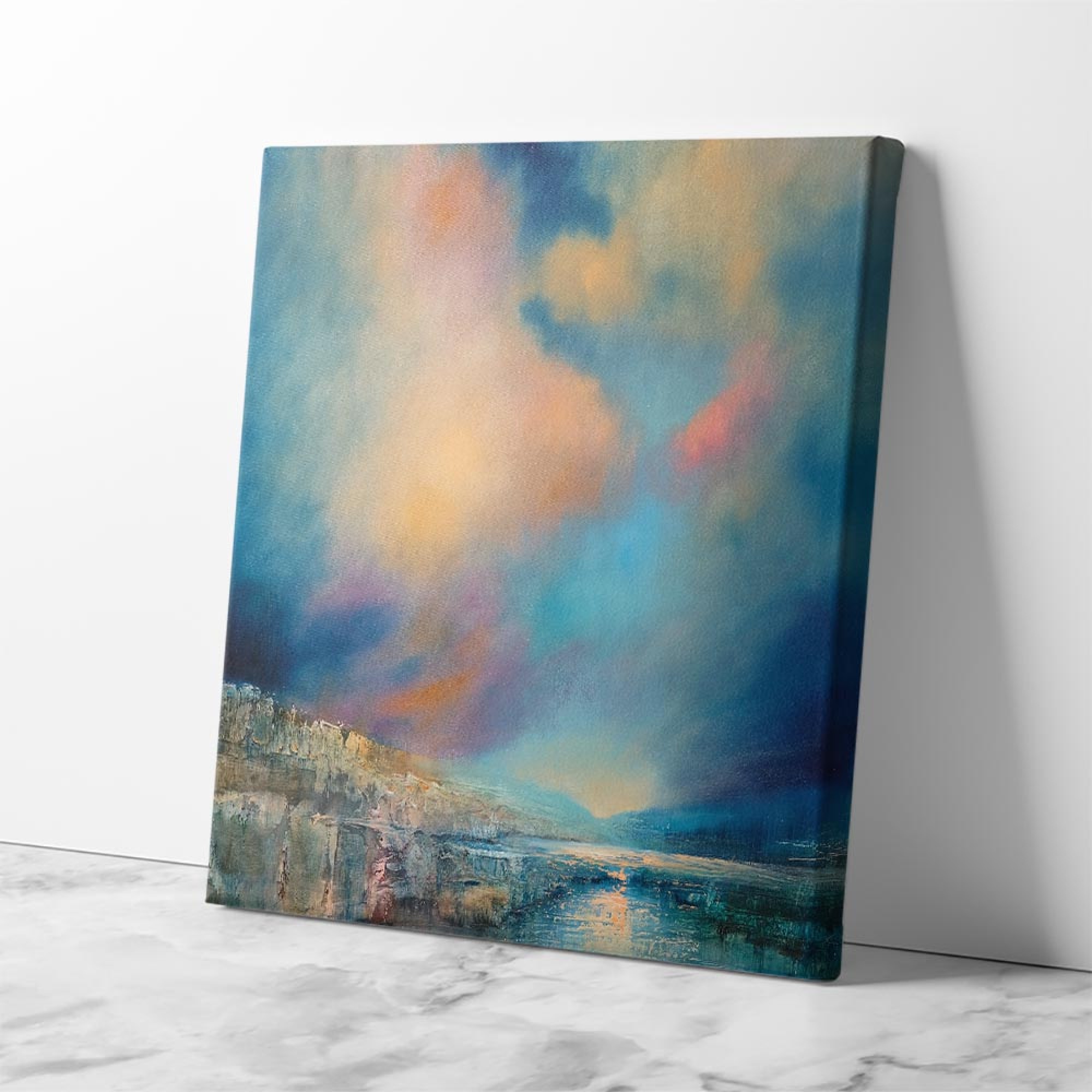Gentle Silence Abstract Wall Art