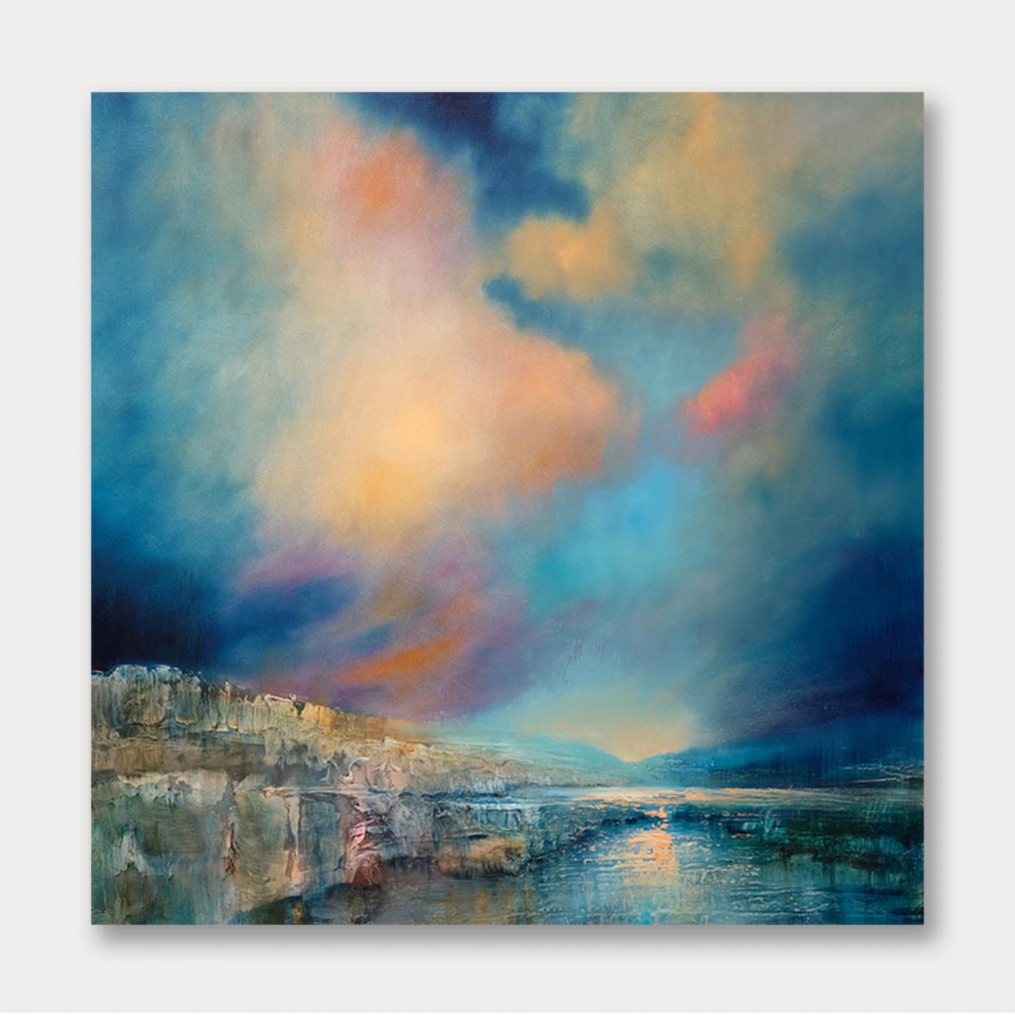 Gentle Silence Abstract Wall Art